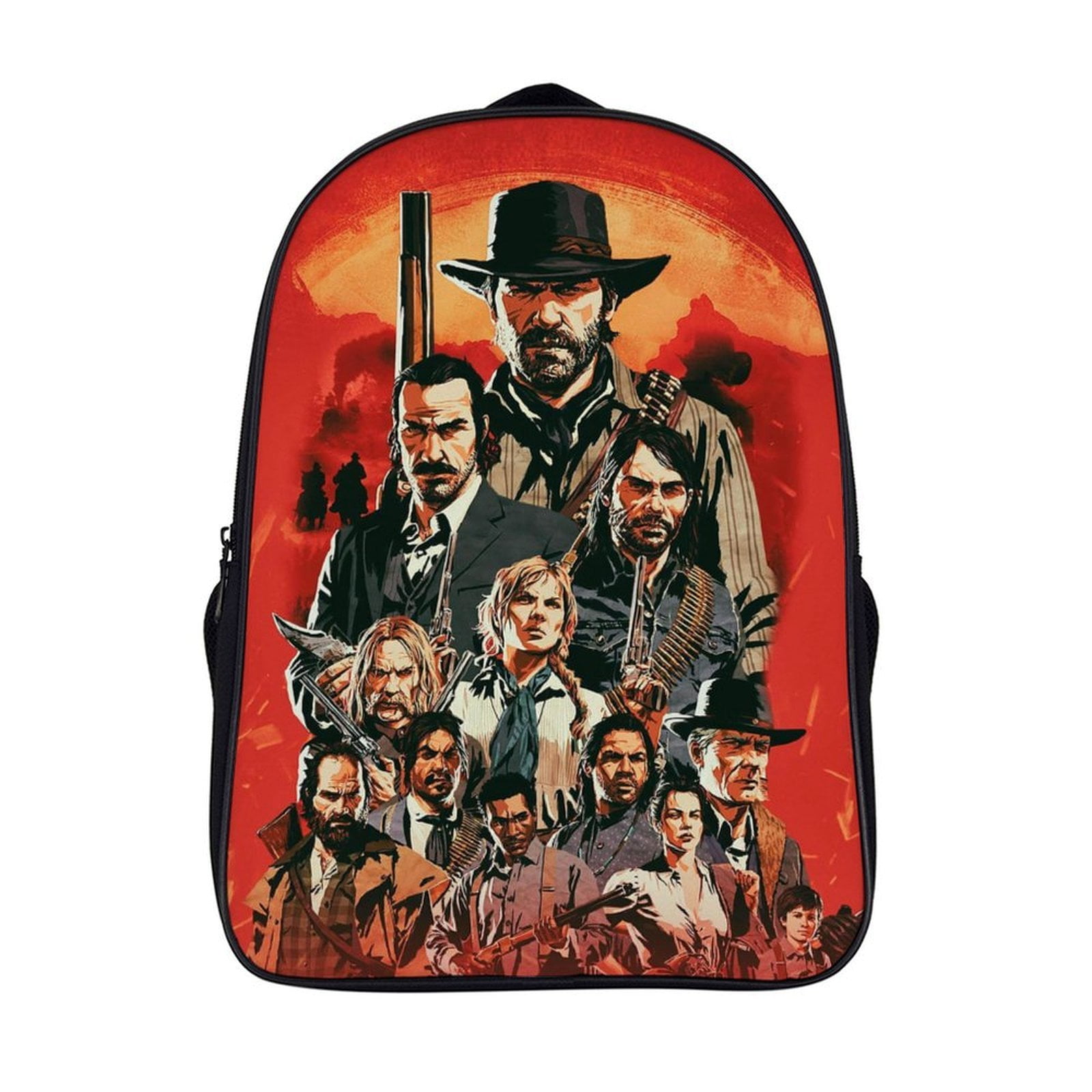 Dead Redemption Backpack Unisex Bookbag Nylon Game Knapsack Cartoon ...