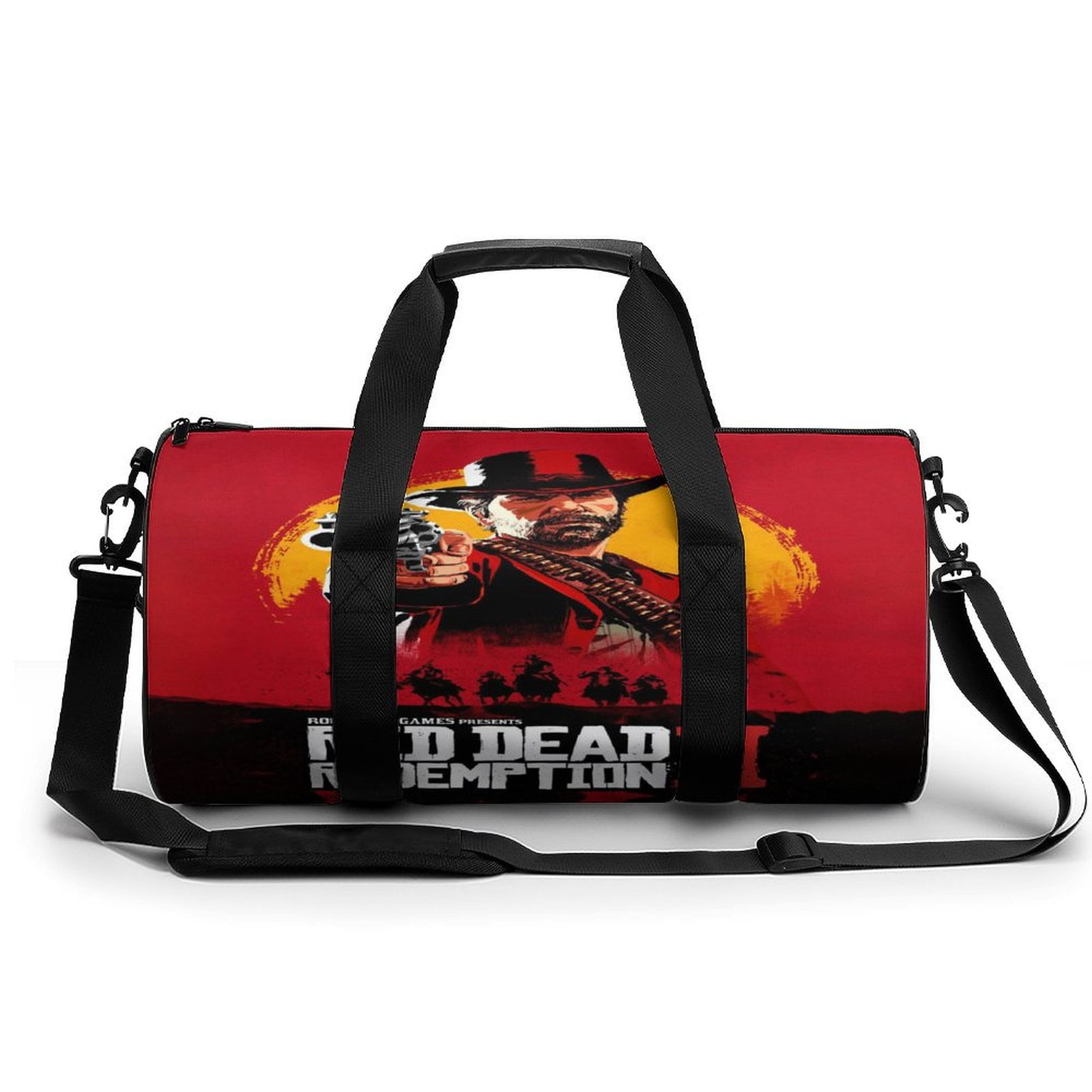 Dead Redemption Large Capacity Duffel Bag for Dance, Swim, Travel, and ...