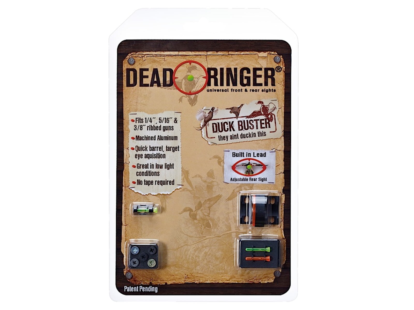 Dead Ringer Duck Buster Shotgun Lexan Orange/Grn Alum Black - Walmart.com