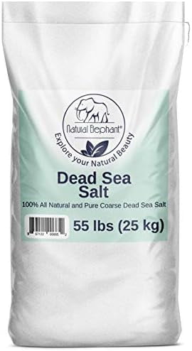 Dead Sea Bath Salt | 55 Pounds Bulk Bag (25 kg) | 100% Natural and Pure ...
