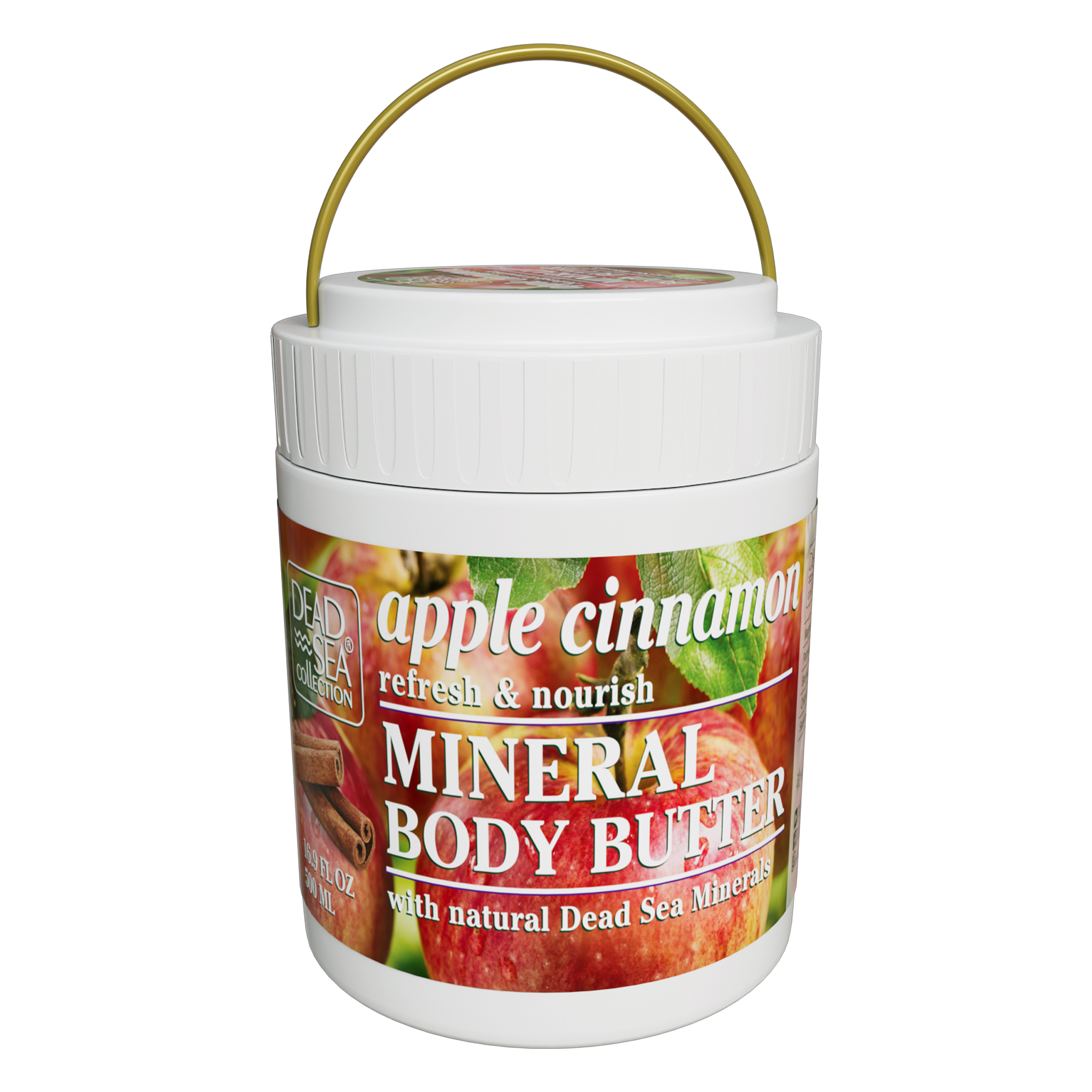 Dead Sea Collection Apple Cinnamon Body Butter for Women with Pure Dead ...