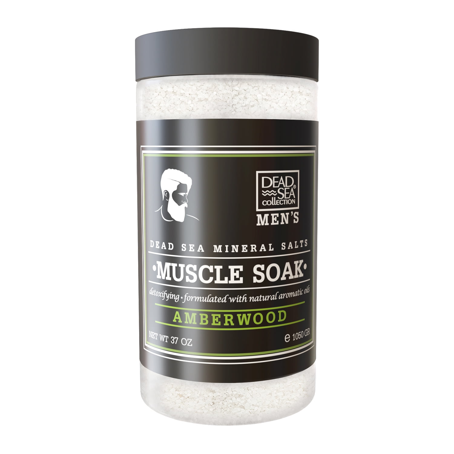 Dead Sea Collection Bath Salts for Men - Muscle Recovery Bath Soak ...