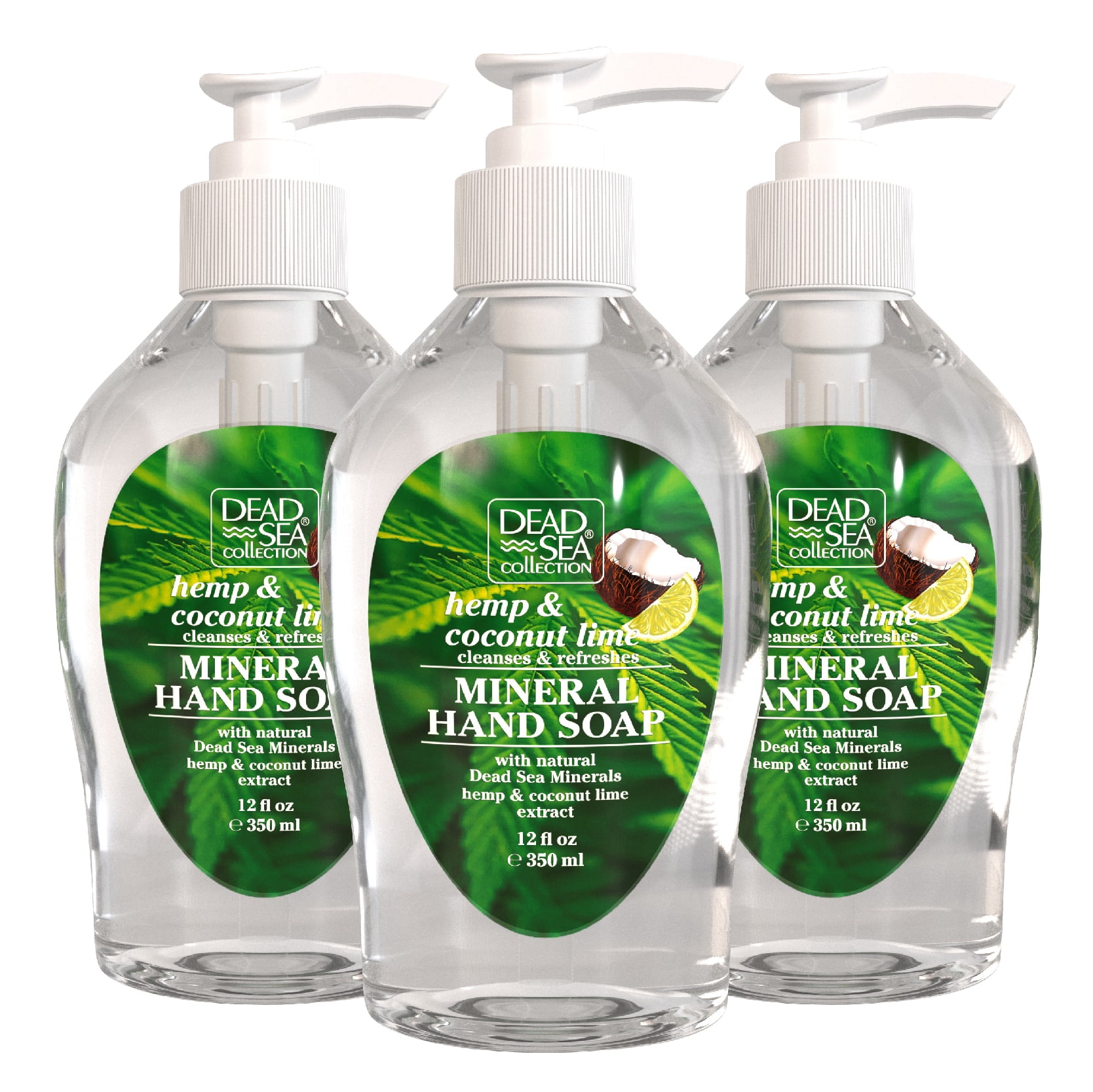 Dead Sea Collection Hand Soap Foaming Large Bottle with Pump Hemp ...