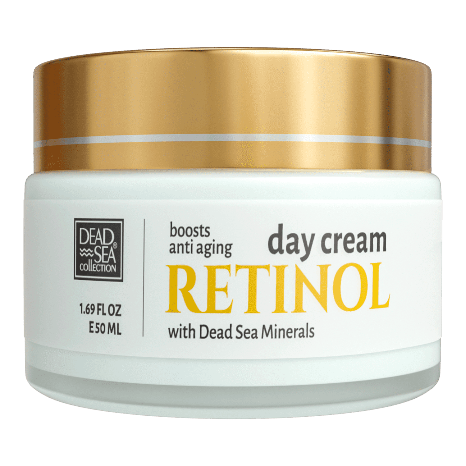 Dead Sea Collection Retinol Anti Aging Day Cream Face Moisturizer