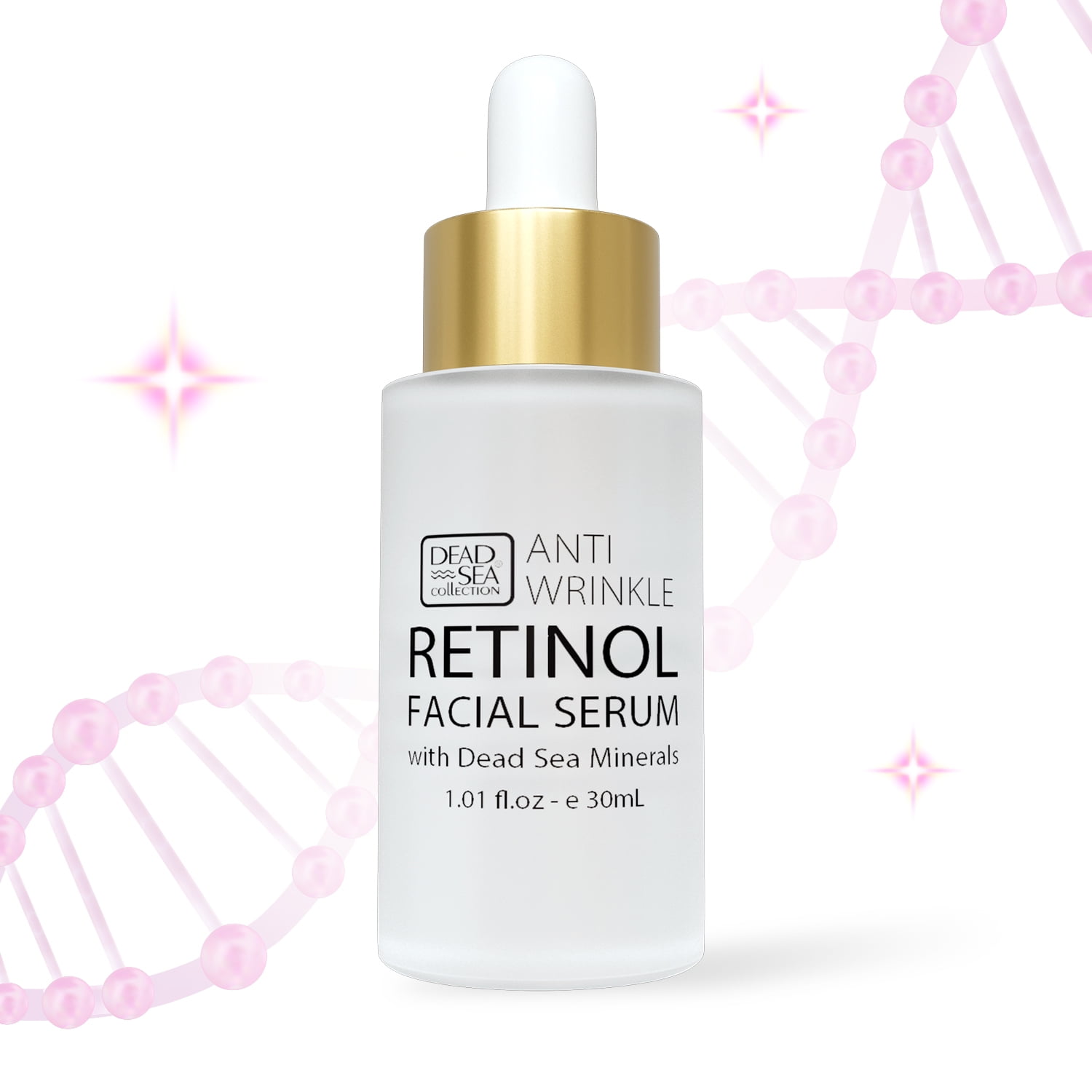 Dead Sea Collection Retinol Serum For Facial Anti Wrinkle Face Skin