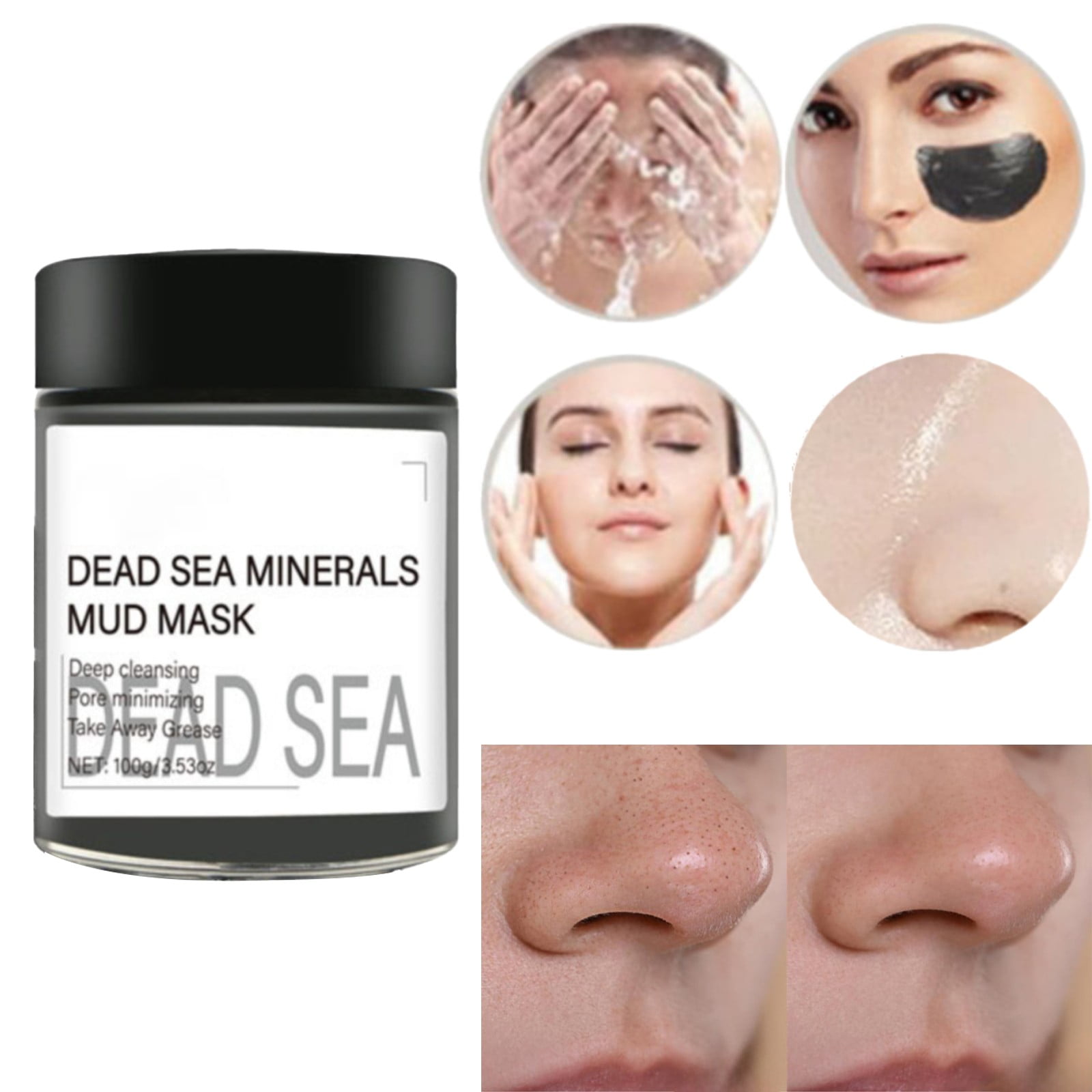 Dead Sea Mud For And Body Infused With Spa Quality Pore Reducer For ...