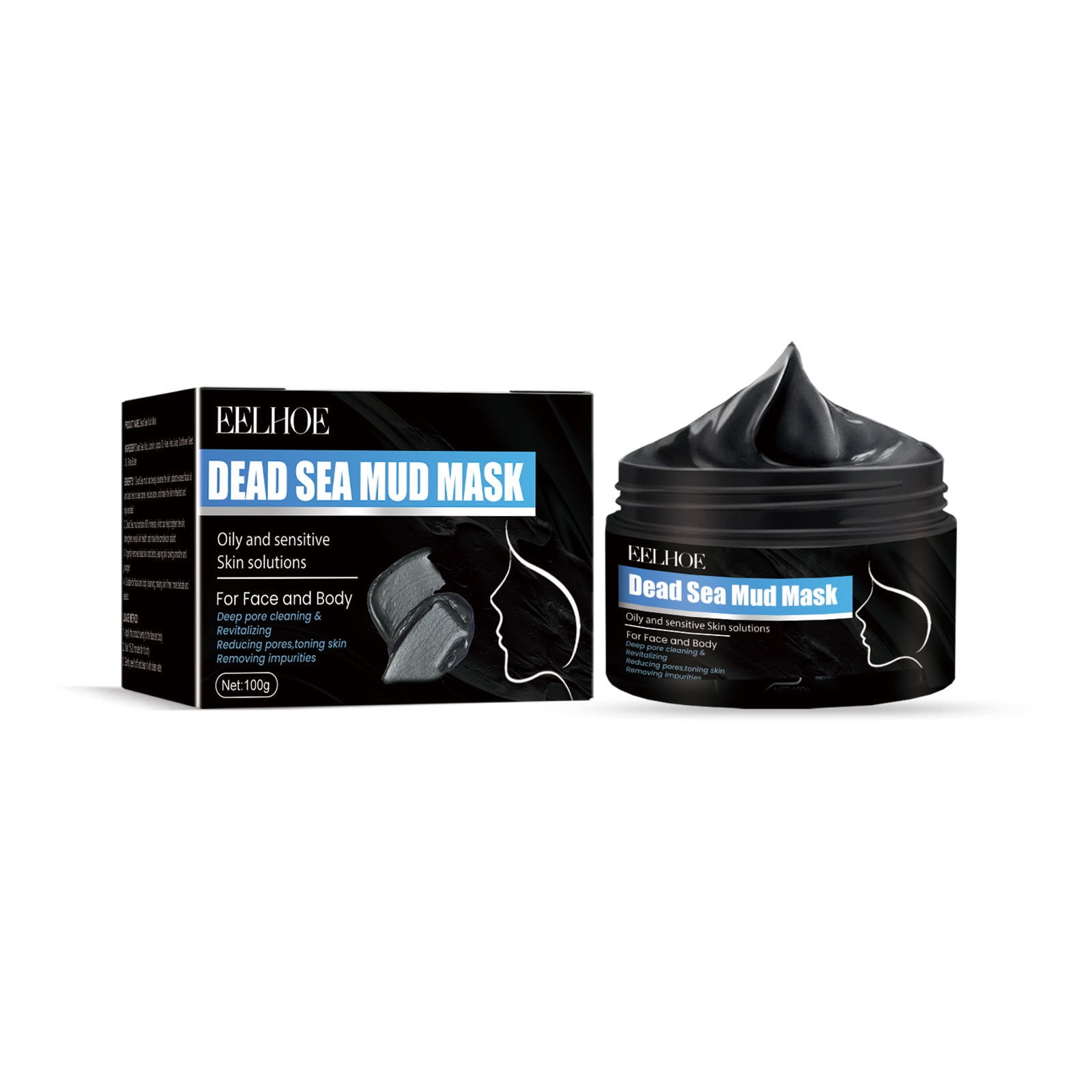 Dead Sea Mud Mask, Moisturize And Cleanse The Skin From Blackheads And ...