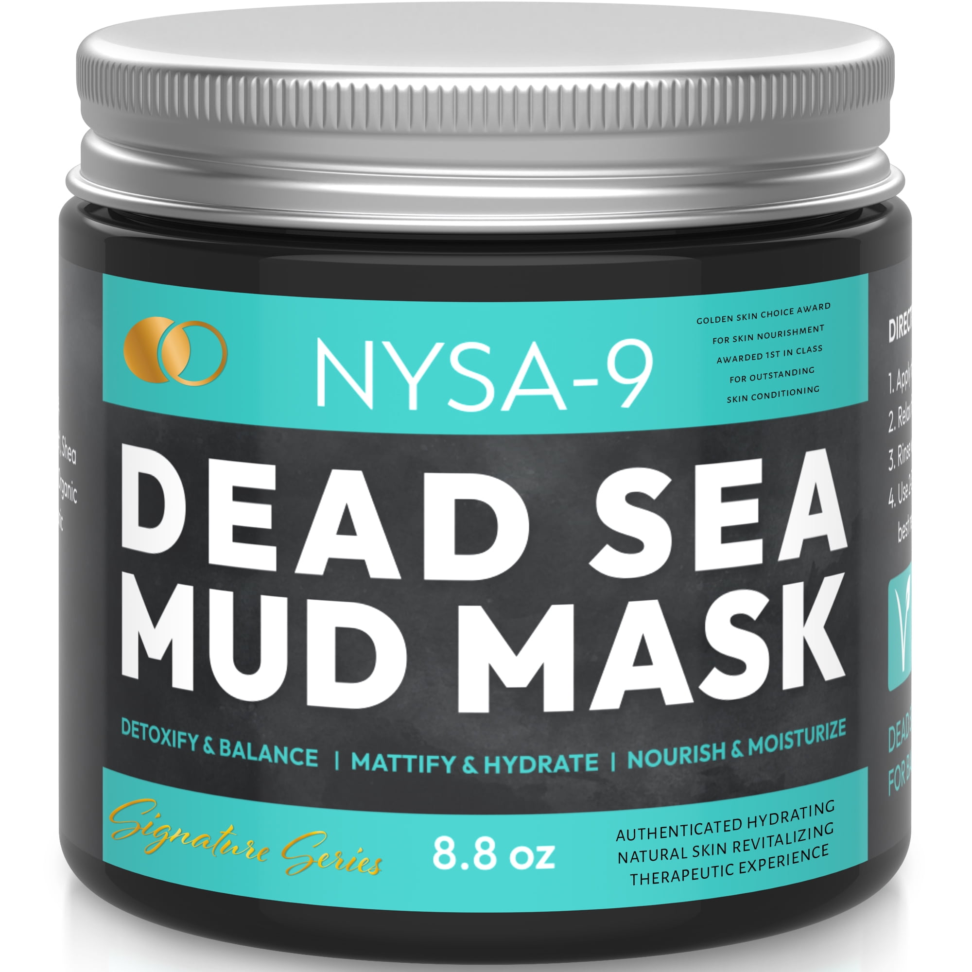 Dead Sea Mud Mask for Face & Body, Exfoliating Spa Treatment for Acne ...