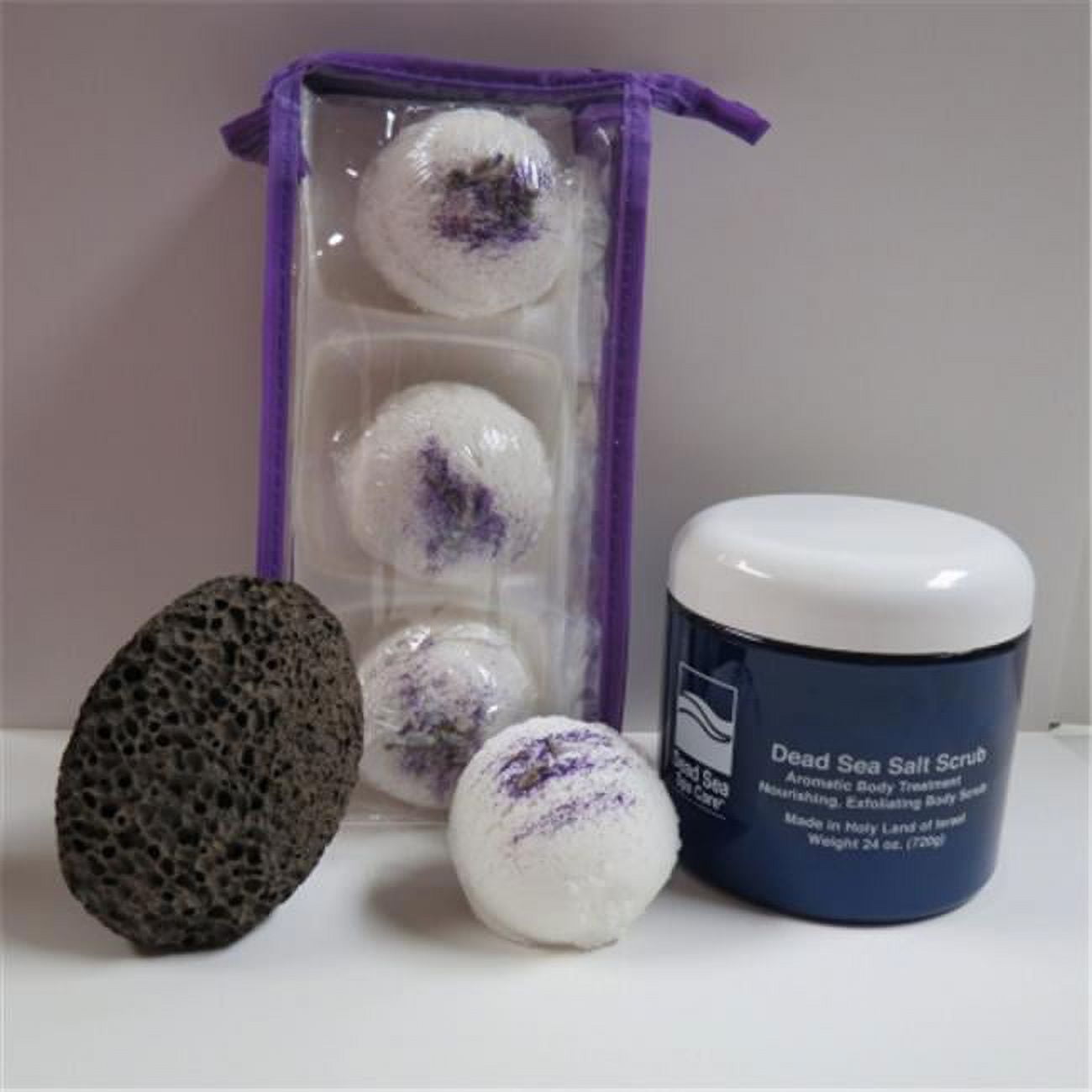 Dead Sea Spa Care DeadSea-BBTLP05 3 Pack Lavender Pomegranates Bubble ...