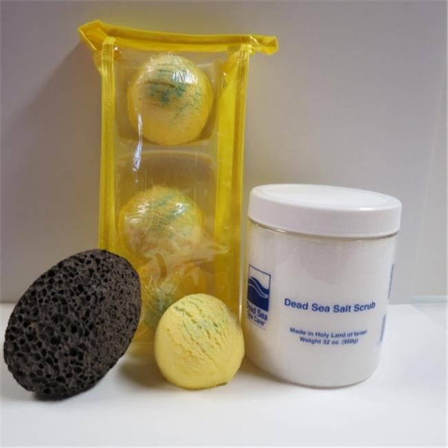 Dead Sea Spa Care DeadSea-BBTLV05 3 Pack Lemmon Verbena Bubble Bath ...