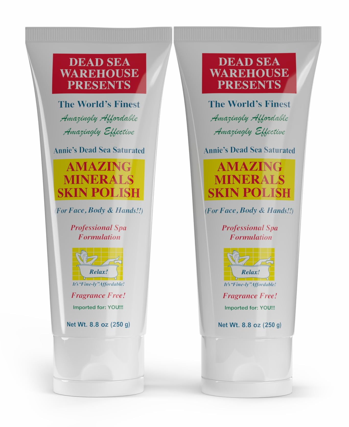 Dead Sea Warehouse - DPF11 Amazing Minerals Skin Polish - 8.8 OZ - Dead ...