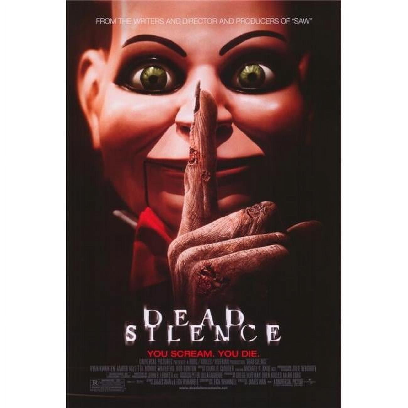Dead Silence Movie Poster - 27 x 40 in. - Walmart.com