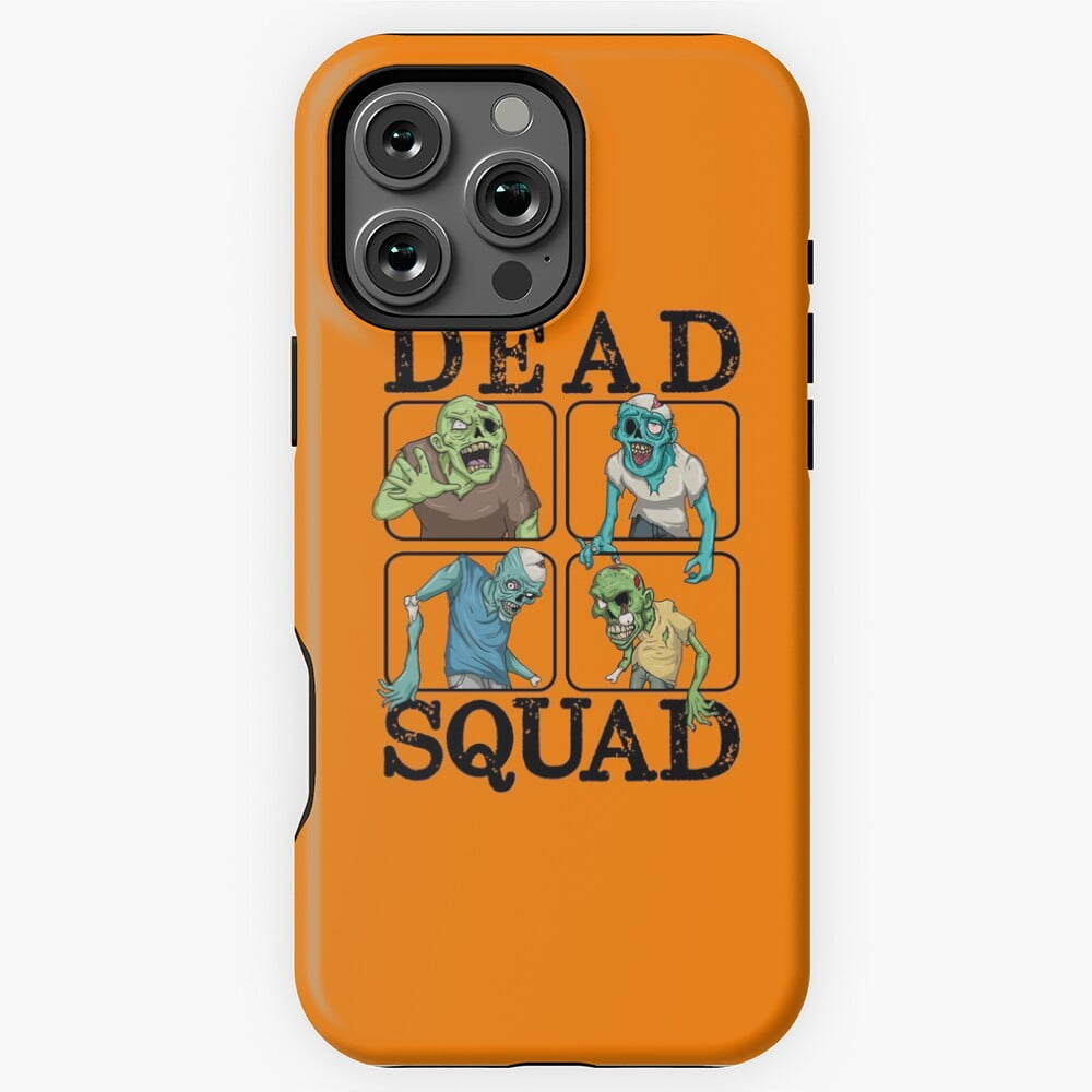 Dead Squad Zombie Apocalypse Art Phone Case for iPhone 16 15 14 13 12 ...