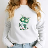 Dead Sugar Skeleton Head Owl, Happy Halloween Lover Graphic, Bird G2604 ...