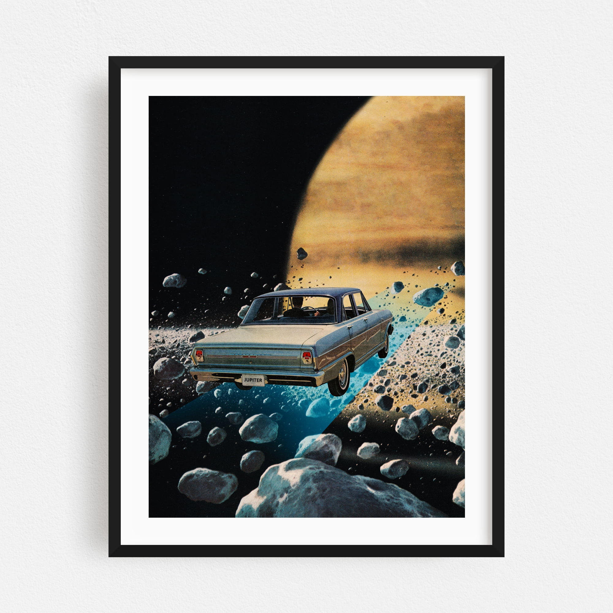 Dead Zone - Houston Texas Collage Surrealism Space Retro Psychedelic ...