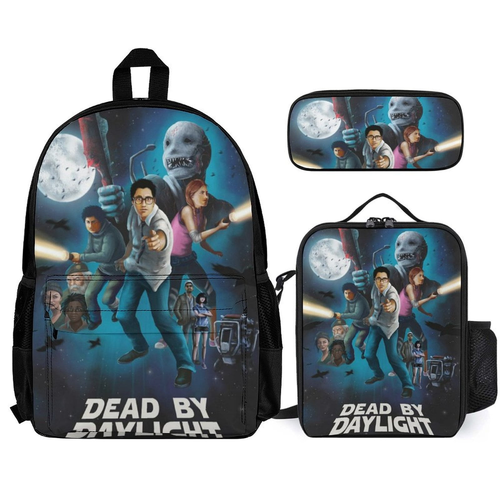 Dead by Daylight DBD Backpack 3 Pieces Set With Lunch Bag And Pencil ...