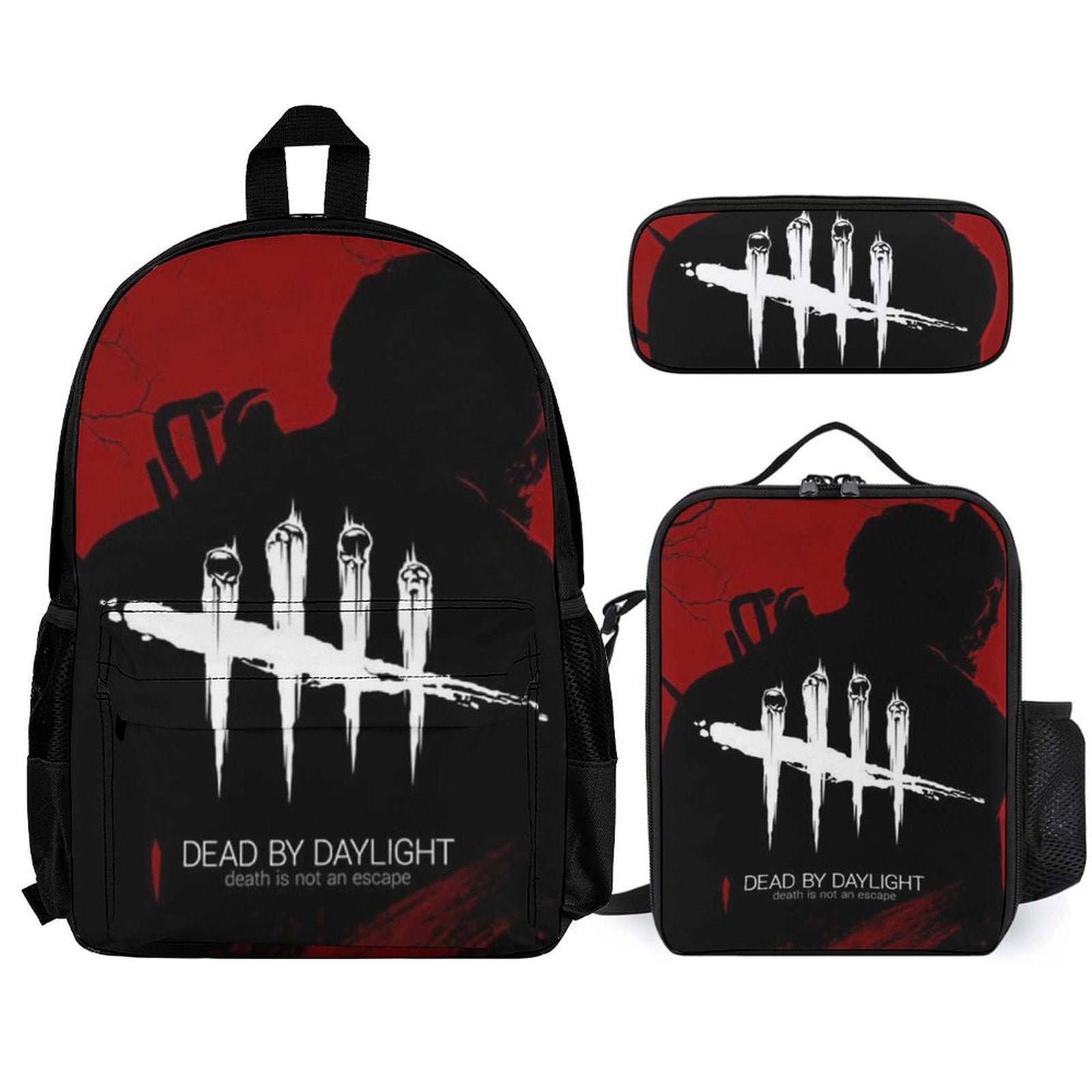 Dead by Daylight DBD Backpack 3 Pieces Set With Lunch Bag And Pencil ...
