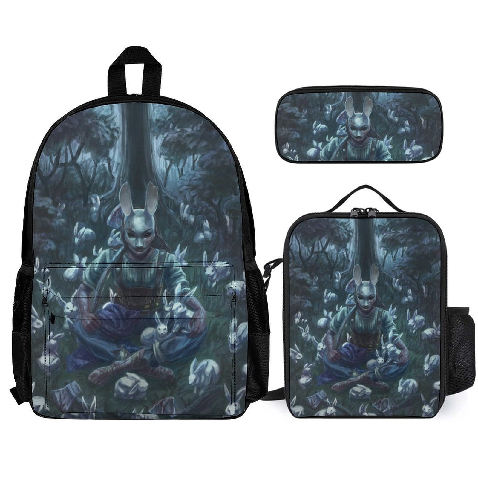 Dead by Daylight DBD Backpack 3 Pieces Set With Lunch Bag And Pencil ...
