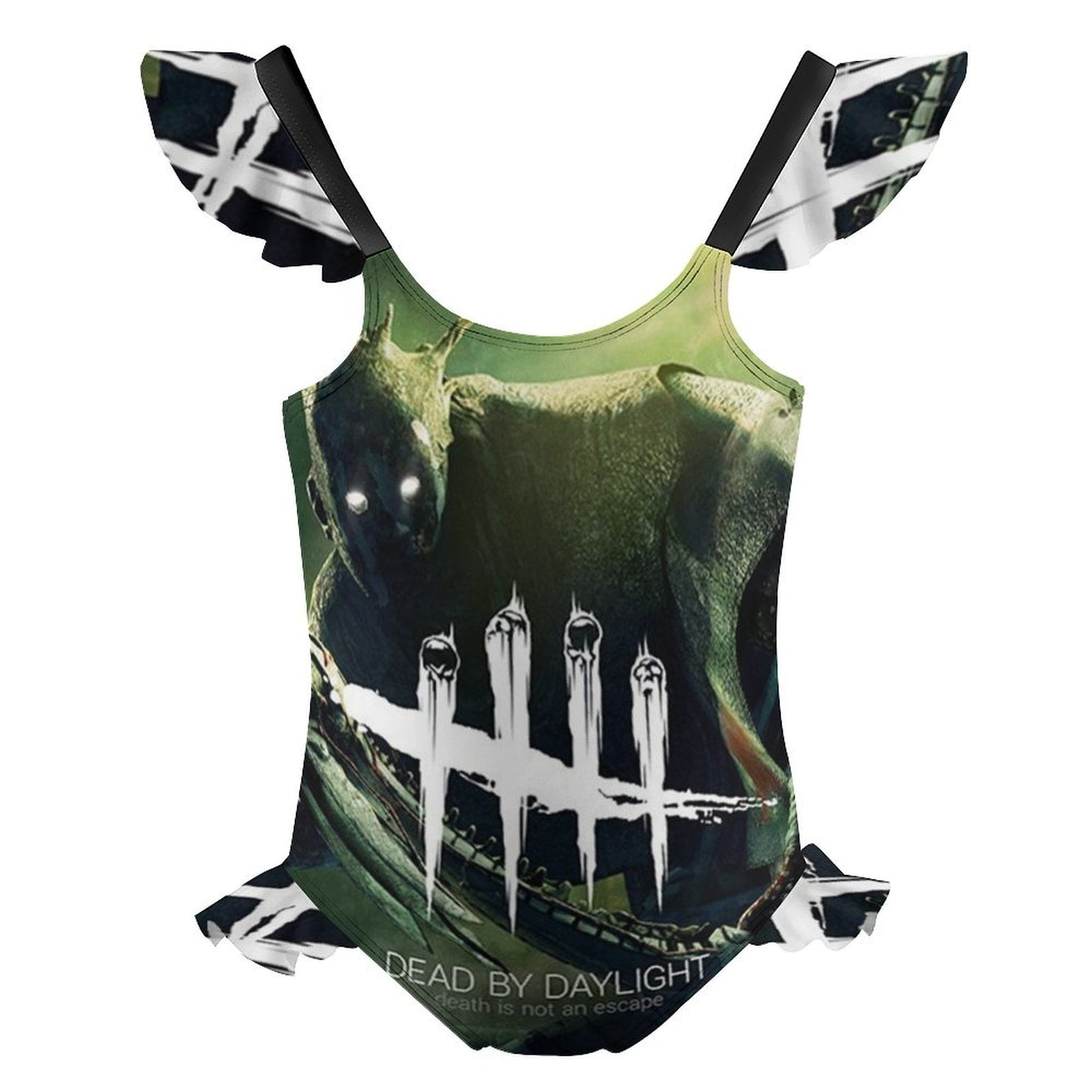 Dead by Daylight DBD Girls Swimsuit Ruffle One-piece Beachwear Kids ...