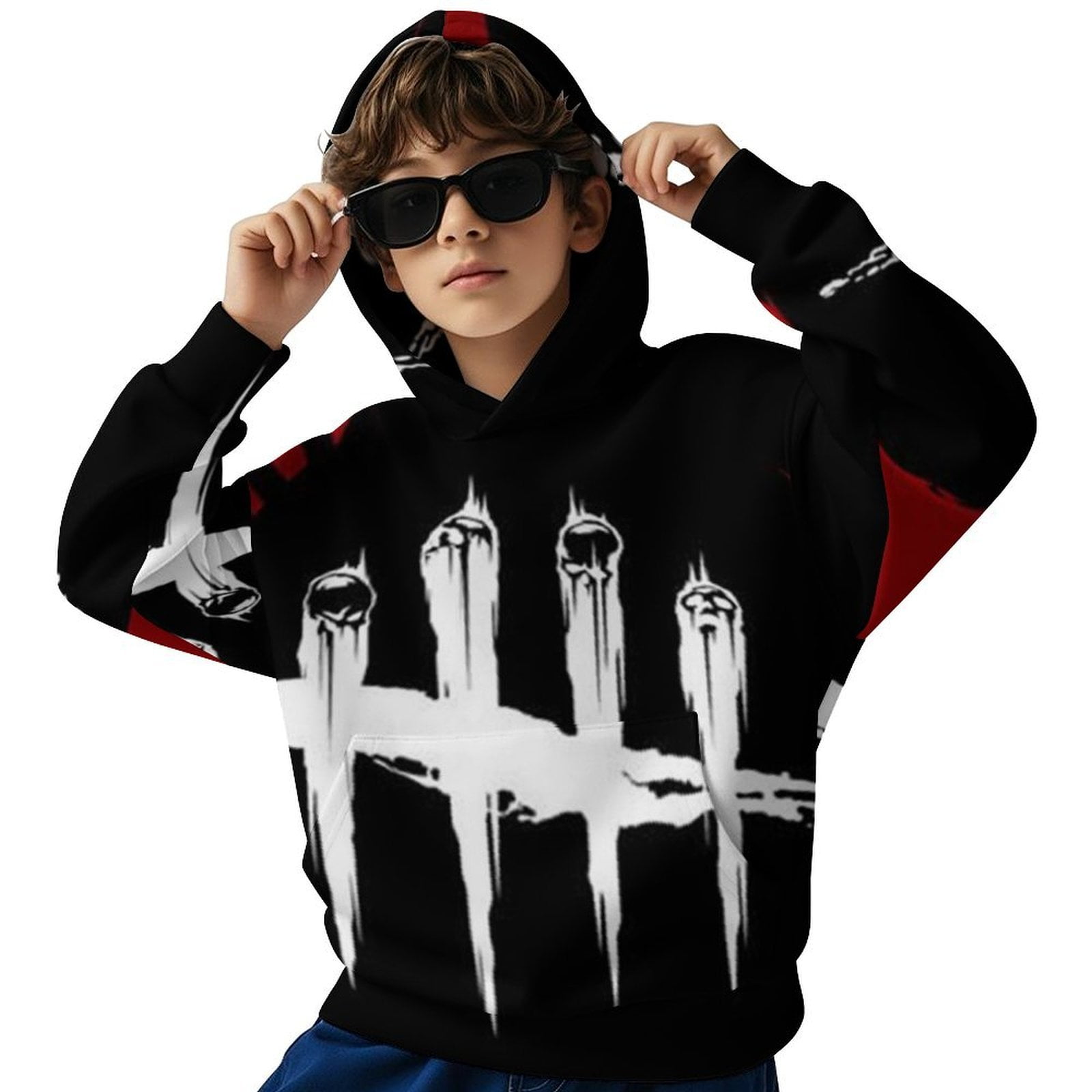 Dead by Daylight DBD Kids Hoodie Cozy Hooded Sweatshirt Long Sleeve ...