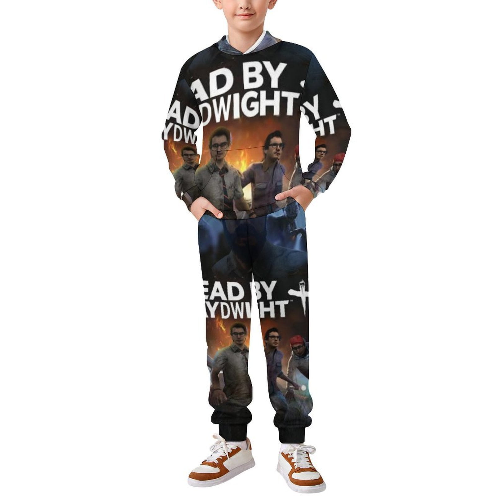 Dead by Daylight DBD Kids' Sweatshirt & Pants Set 2 Pcs Tracksuit ...