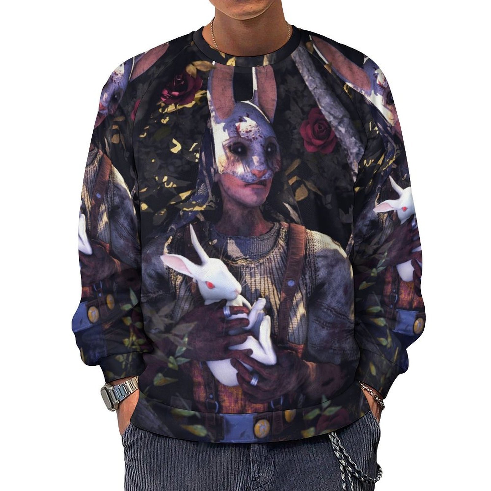 Dead by Daylight DBD Mens Crew Neck Sweatshirt 3D Printing Fall Clothes ...