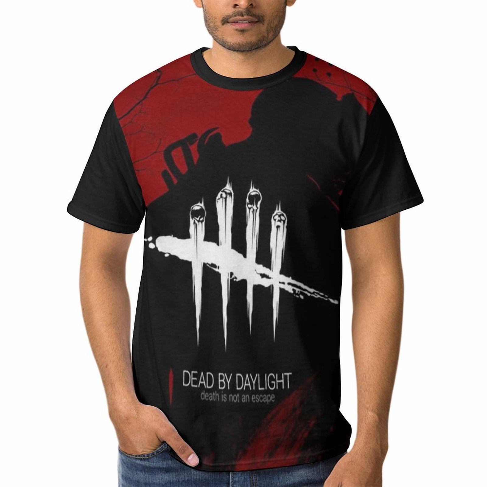 Dead by Daylight DBD Shirts Men's Short Sleeve Printed T-Shirt Graphic ...