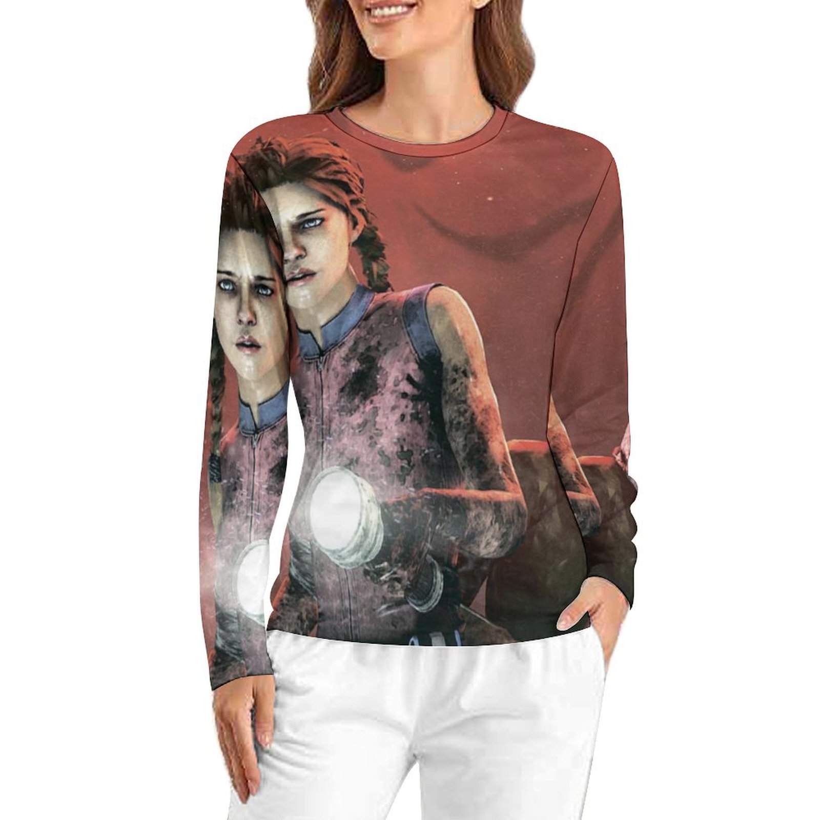 Dead by Daylight DBD Women's Pajama Top 3D Digital Print Sleepwear ...