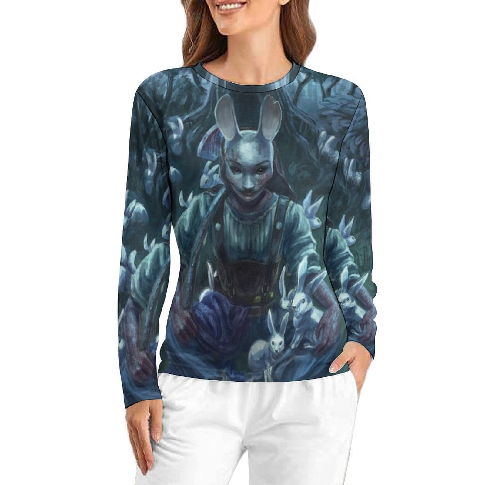 Dead by Daylight DBD Women's Pajama Top 3D Digital Print Sleepwear ...