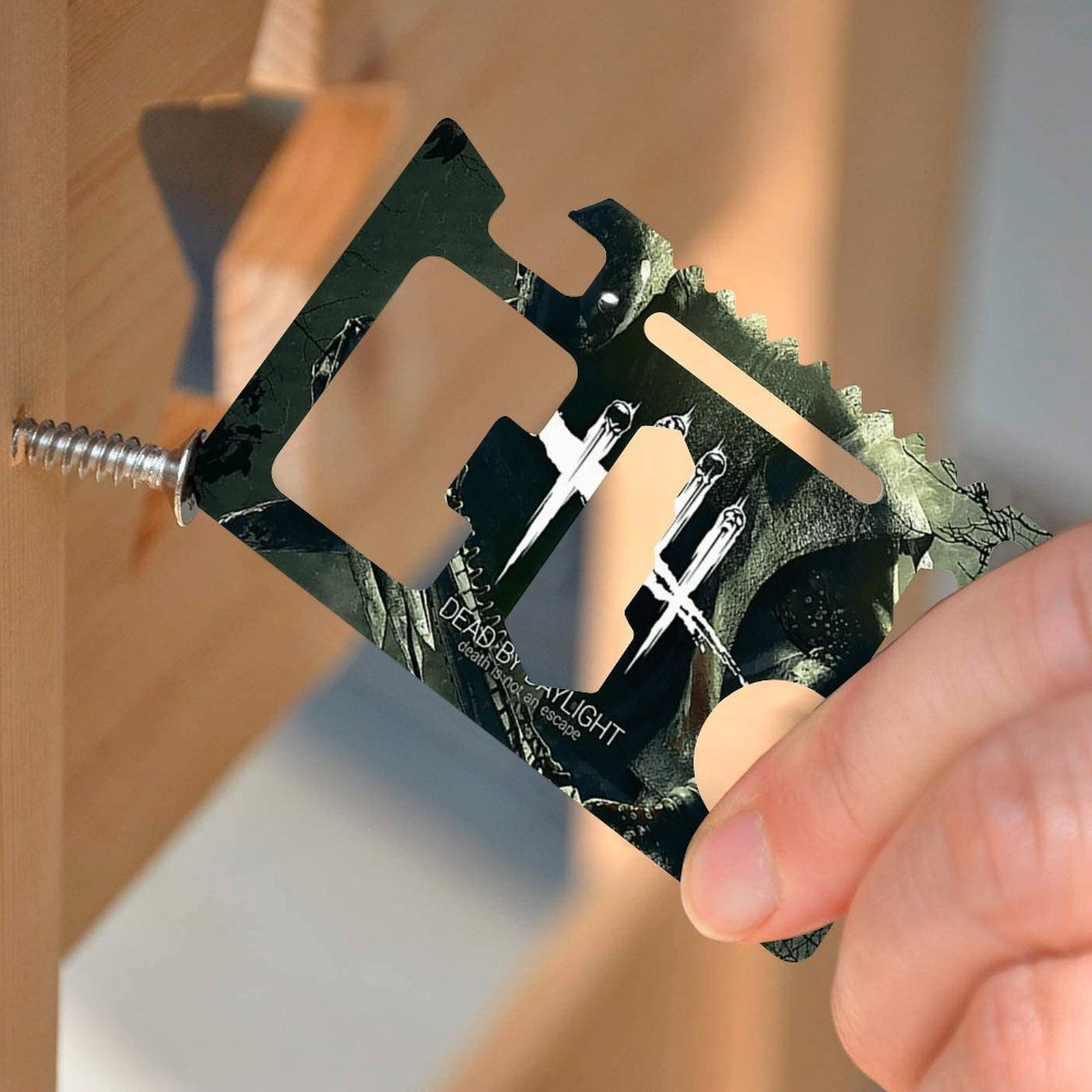 Dead by Daylight Multitool Credit Card Sized Pocket Tool, 11-in-1 Wallet Multi Tool Card,thicker ...