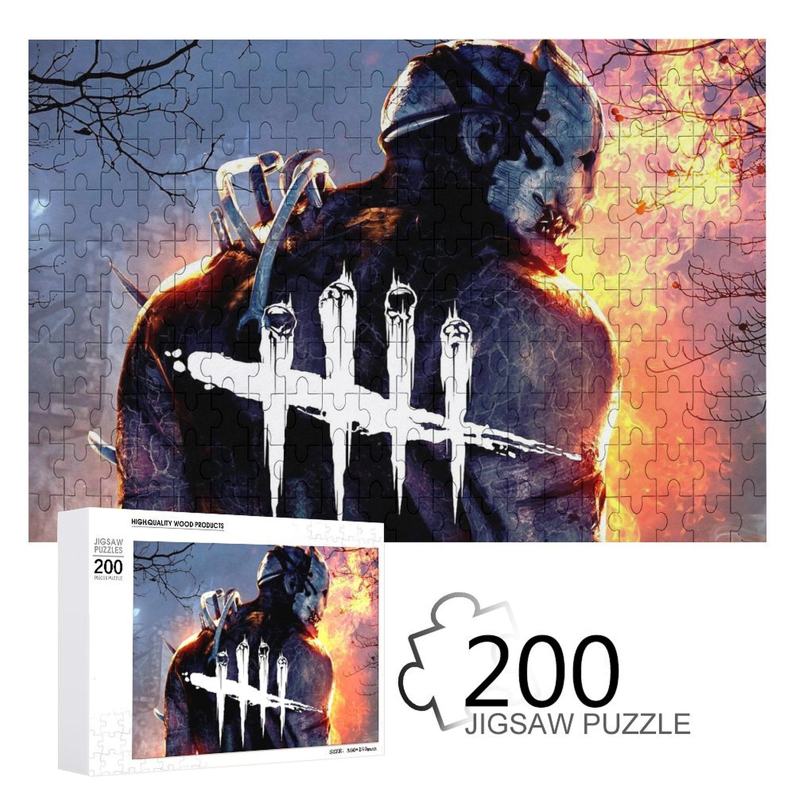 Dead by Daylight Puzzle For Adults & Kids - 200 PCS Jigsaw Puzzle For ...