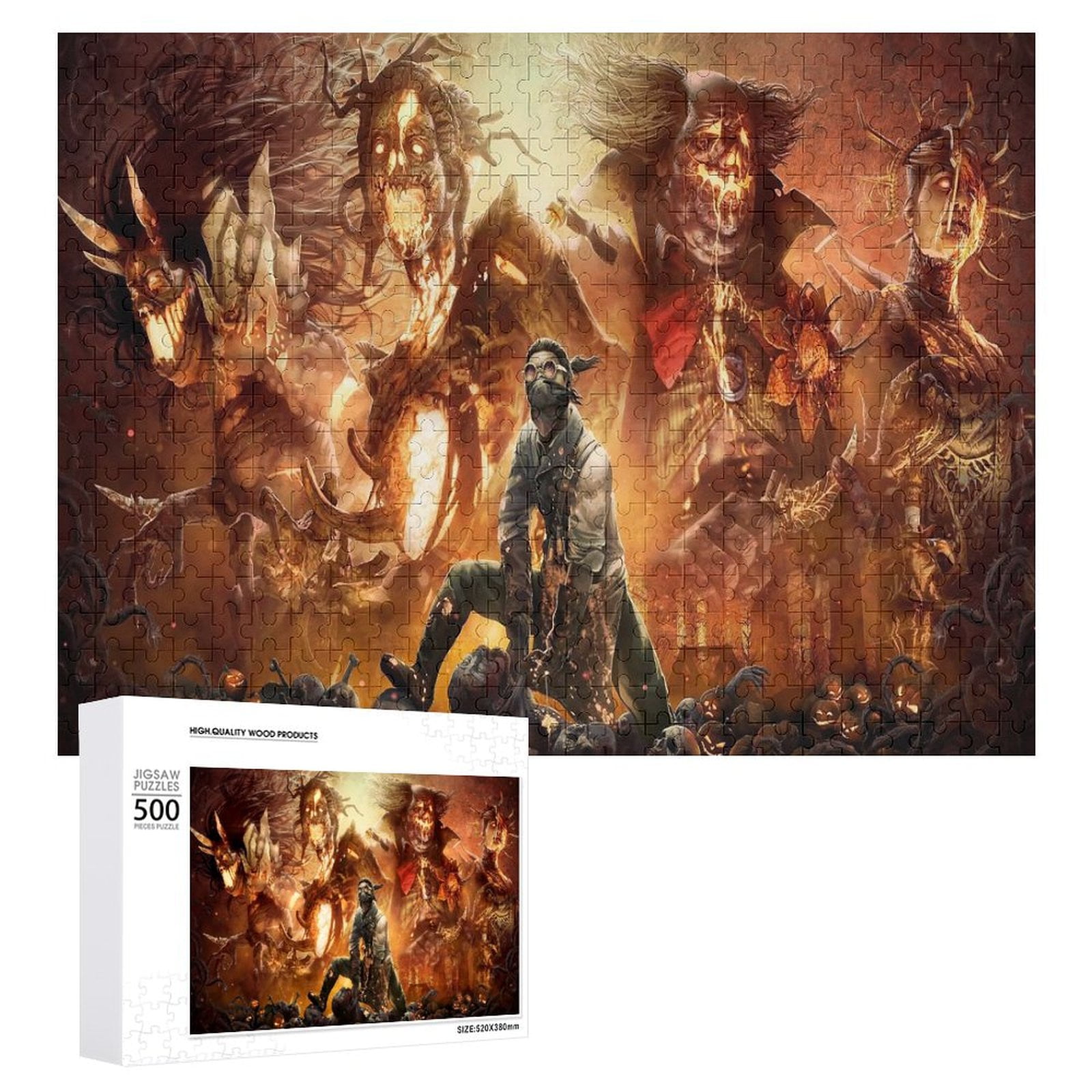 Dead by Daylight Puzzle For Adults & Kids - 500 PCS Jigsaw Puzzle For ...