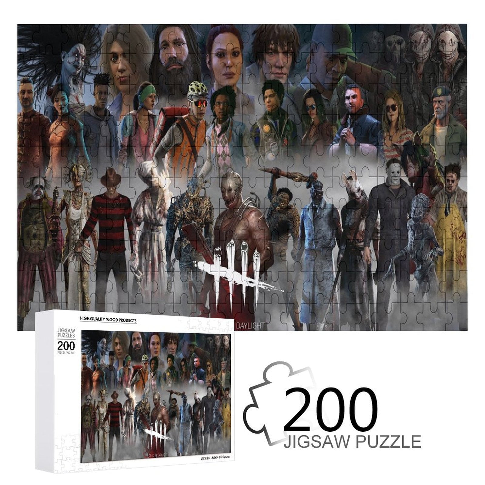 Dead by Daylight Puzzle For Boys Girls Puzzle Enthusiasts, 200 Piece ...