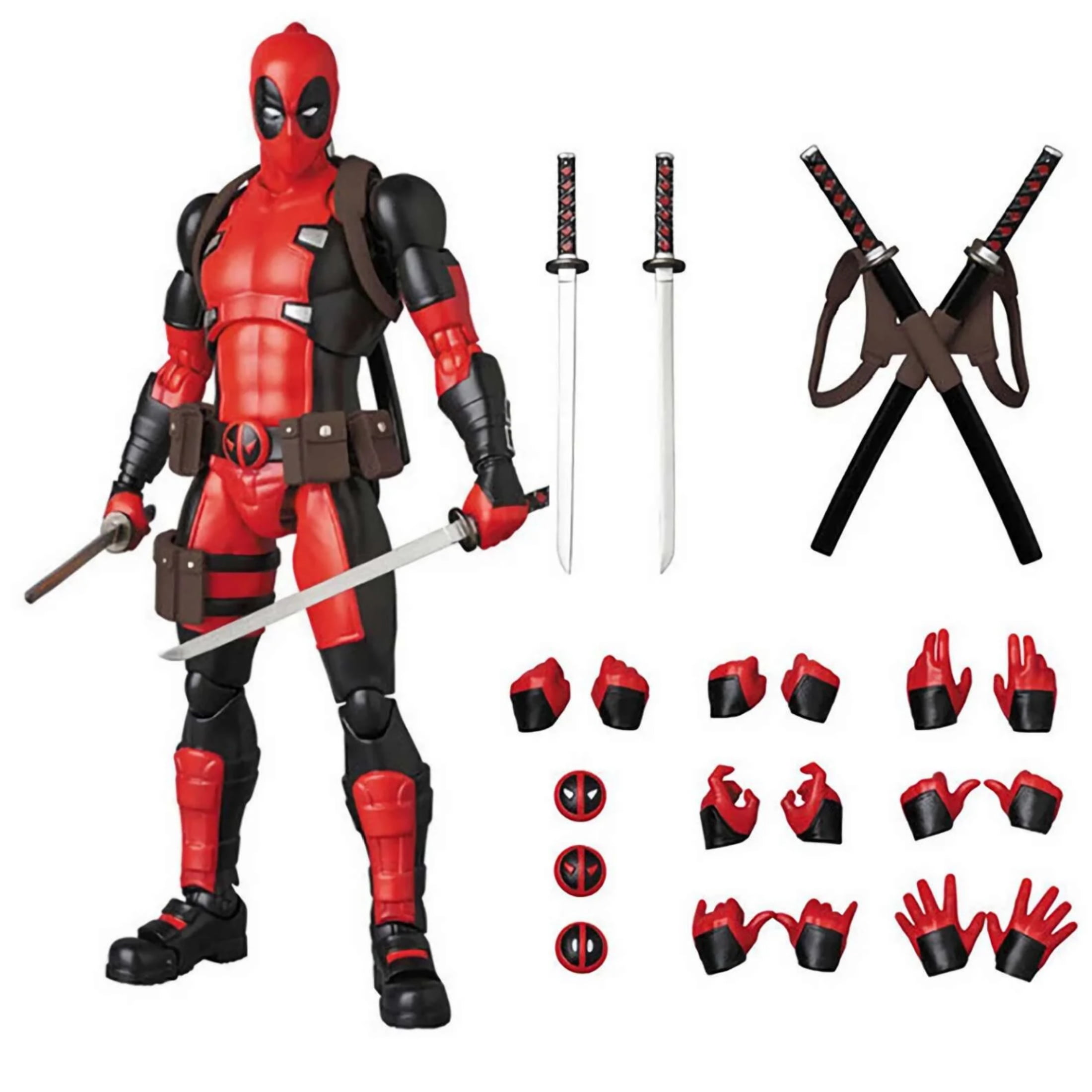 Dead pool Action Figure Comic Version GURIHIRU ART Ver. Mafex082 6-Inch ...