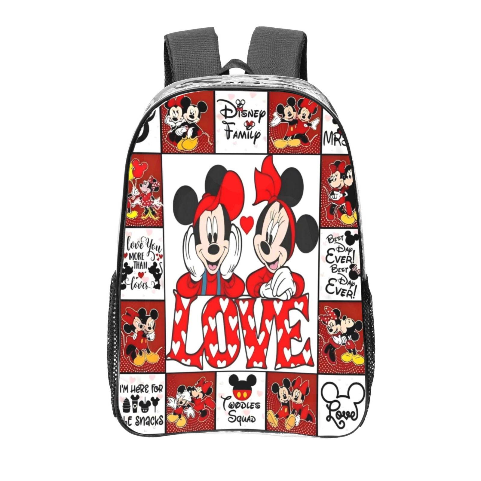 Dead_pool Backpack With Pockets Fashion Oxford Cloth (Pvc Bottom ...