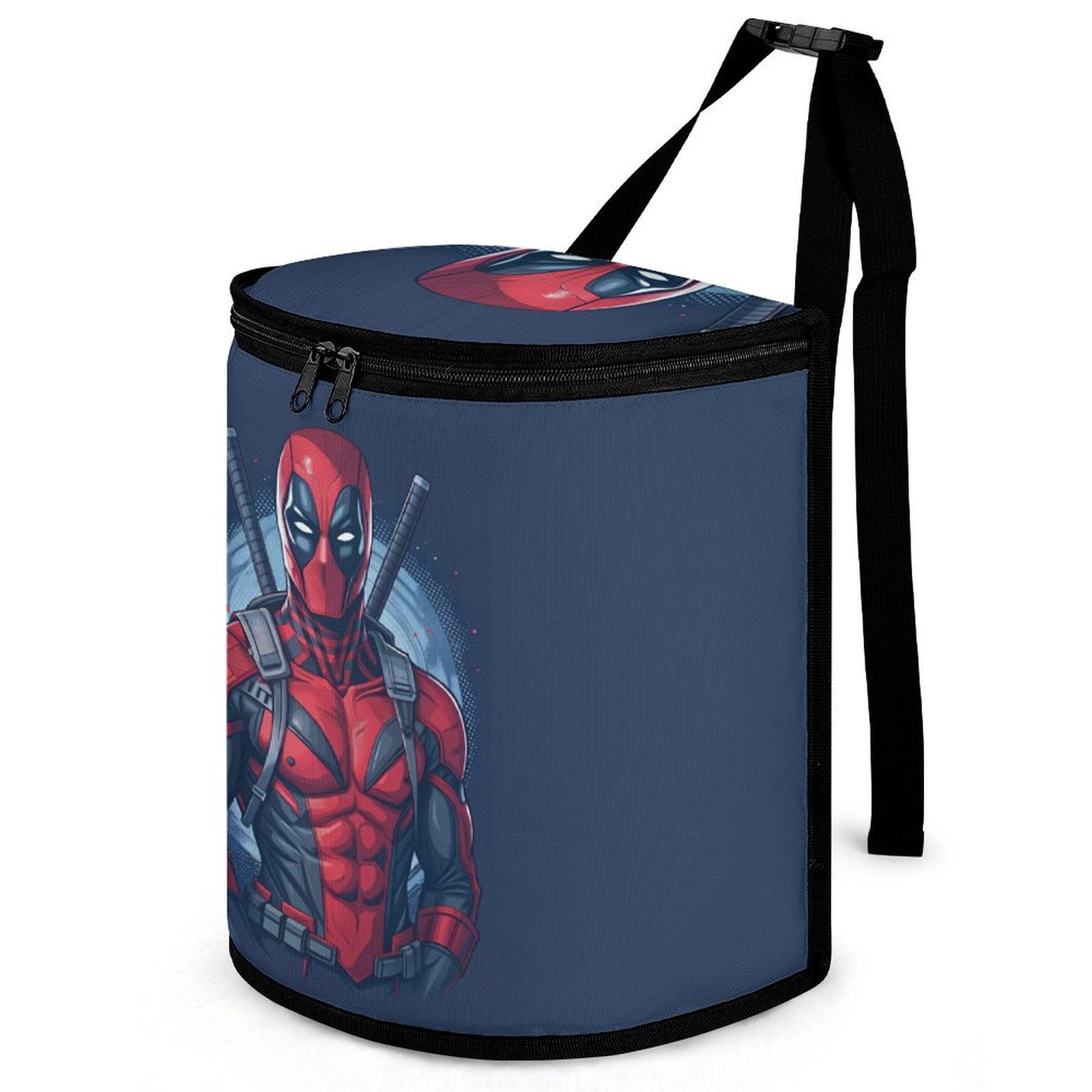 Dead-pool Car Trash Can Waterproof Car Trash Bin Collapsible Portable ...