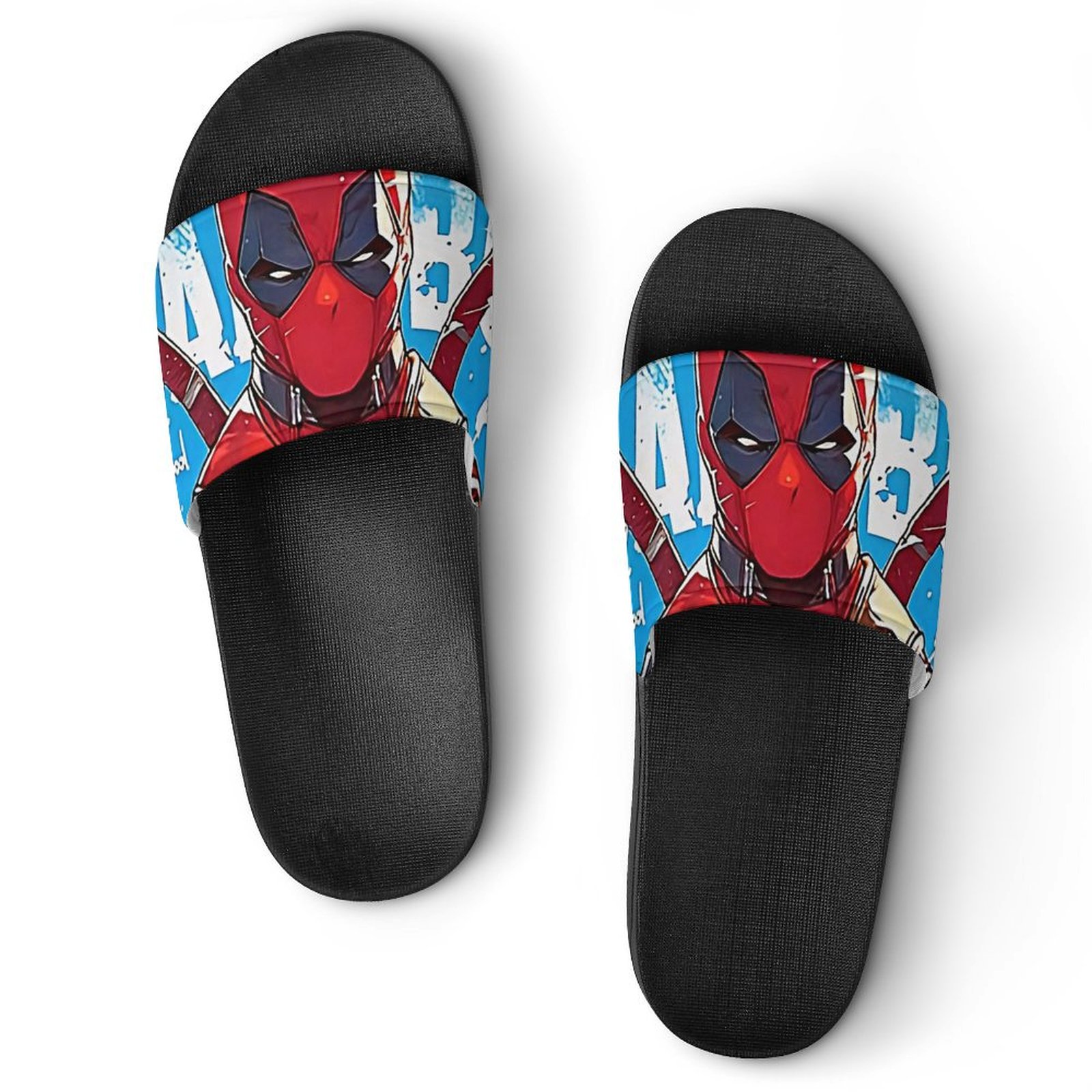 Dead-pool Wolv-erine Indoor Home Beach Non Slip Sanda Design Summer ...
