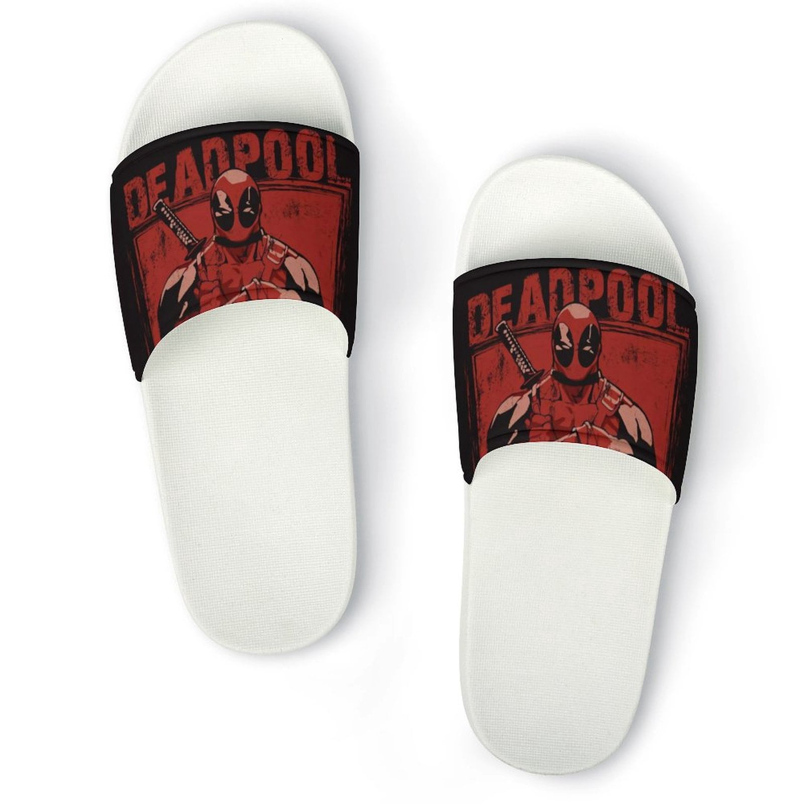 Dead-pool Wolv-erine Indoor Home Beach Non Slip Sanda Design Summer ...