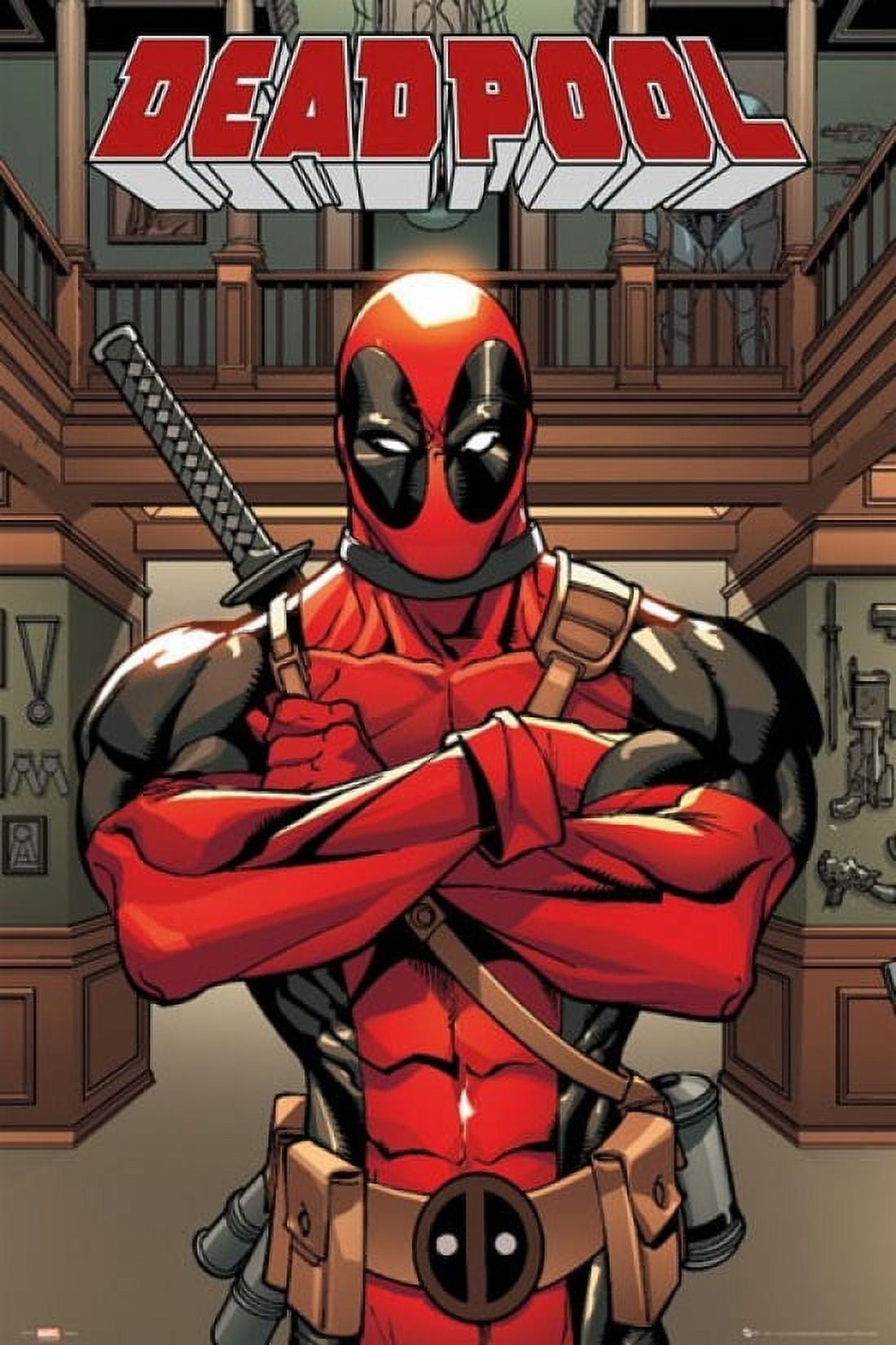 DeadPool Marvel Extreme Solo Poster (24 x 36) - Walmart.com