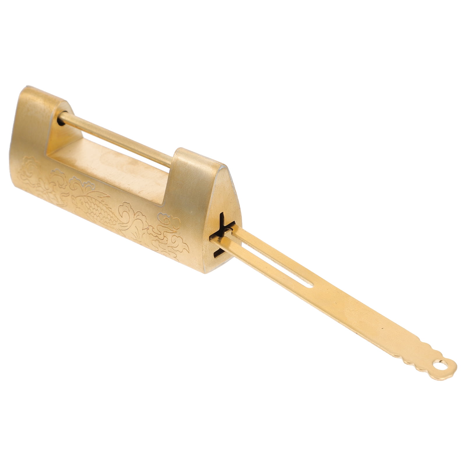 Deadbolt Horizontal Bolt Lock Padlock Sturdy Padlock 9.5X3.1X1.5CM ...