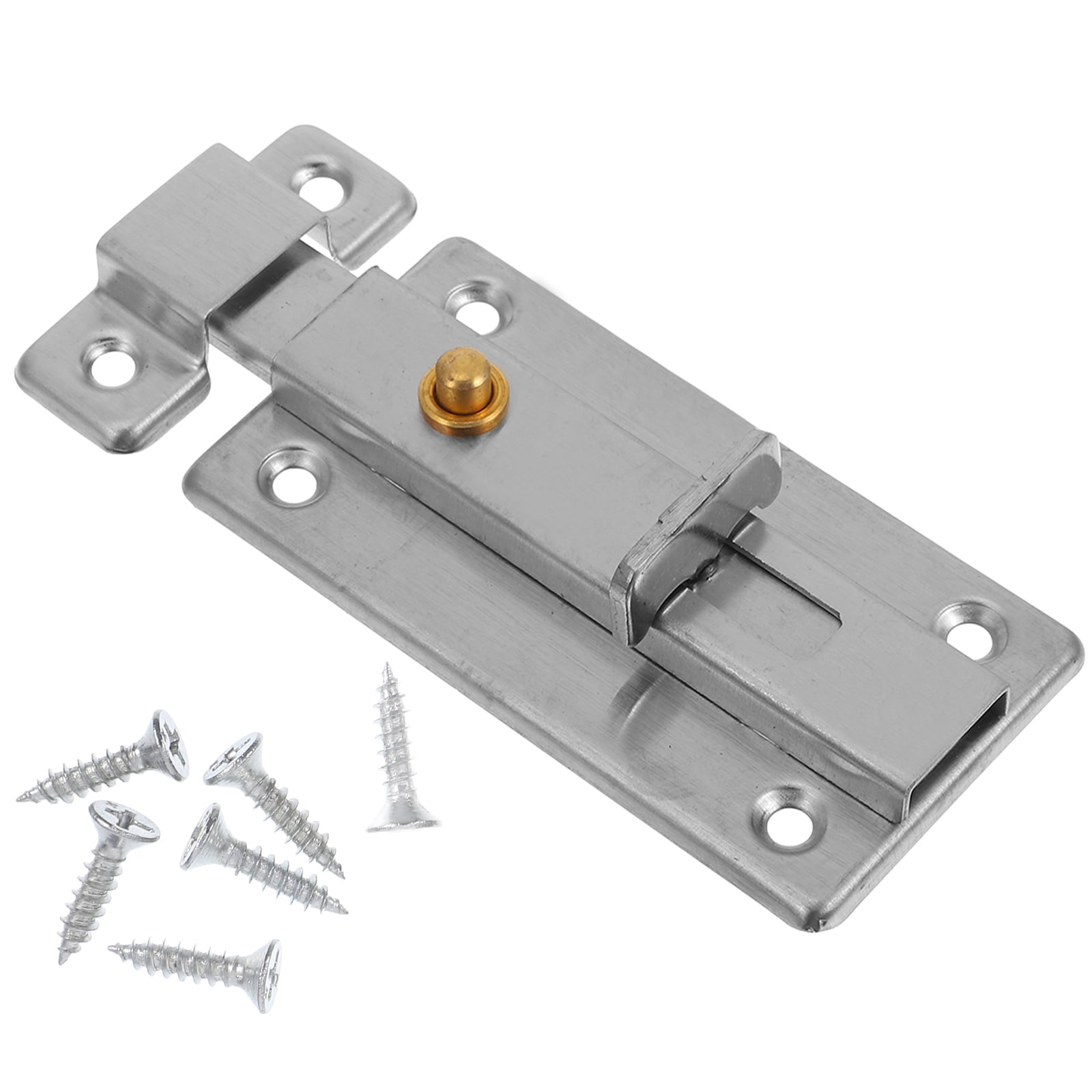 Deadbolt Pin Slide Locking Door Latches for Top of Door Bolt Lock ...