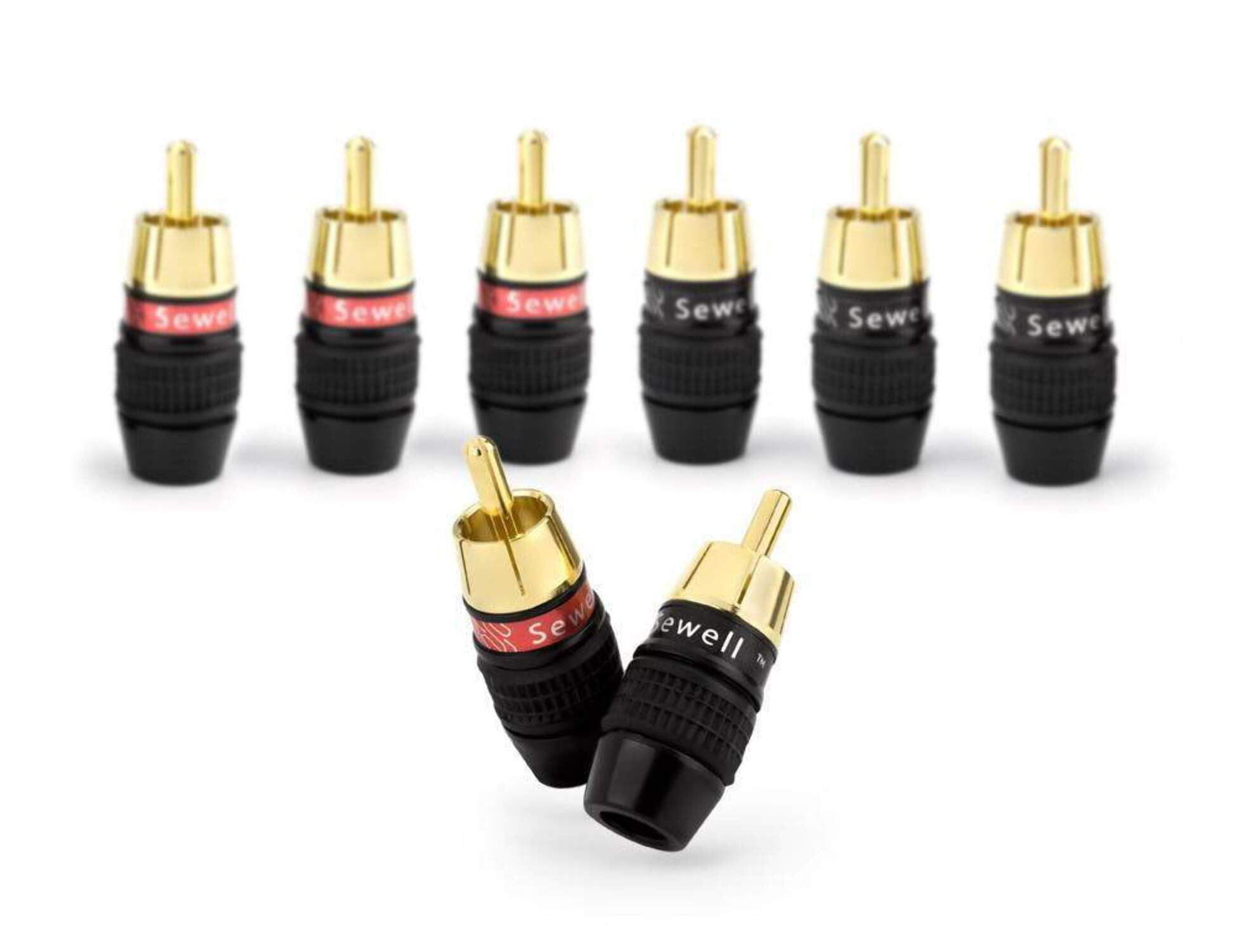 Deadbolt RCA Plugs, Premium Solderless RCA Plugs - Walmart.com