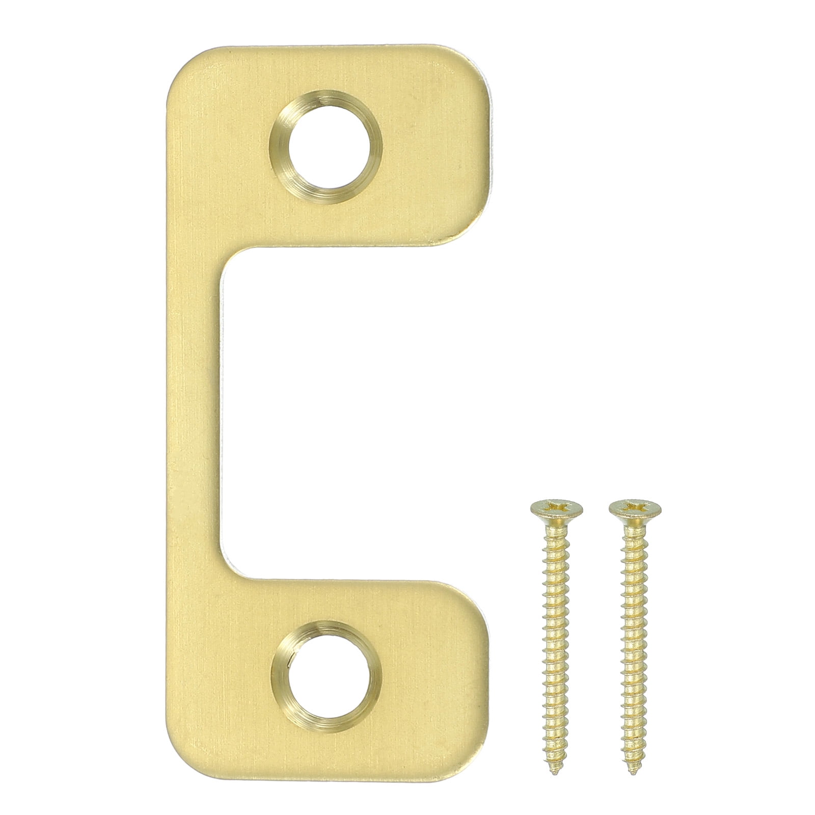 Deadbolt Strike Plate, Adjustable Door Strike Plate with Screws ...