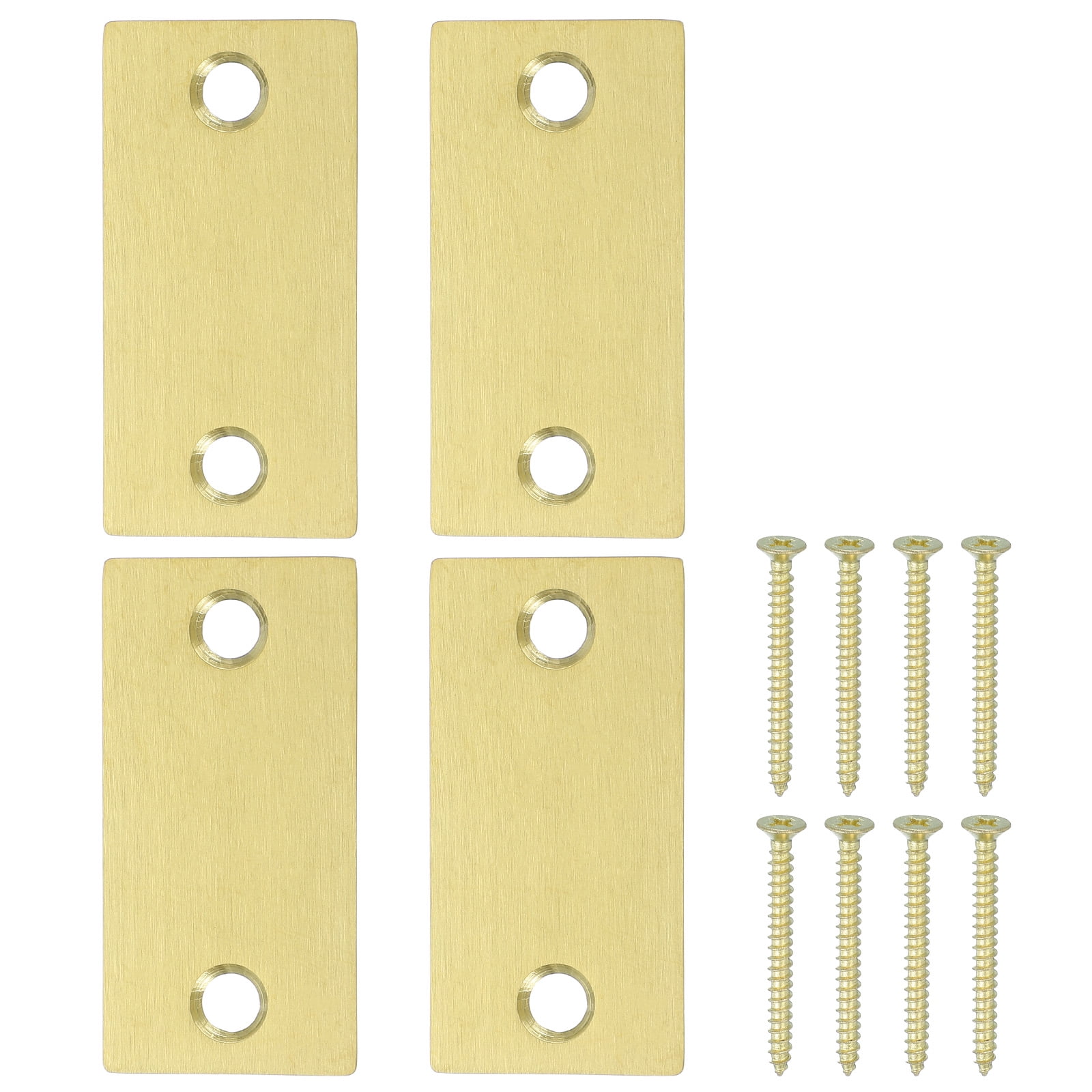 Deadbolt Strike Plate, Adjustable Door Strike Plate with Screws for ...