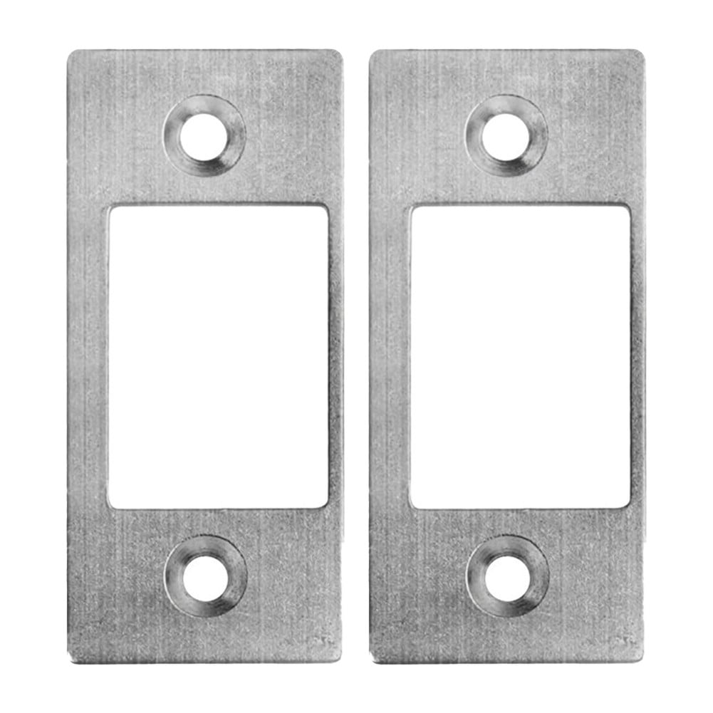 Deadbolt Strike Plates Large Hole and Narrow Edge Frame Striker ...