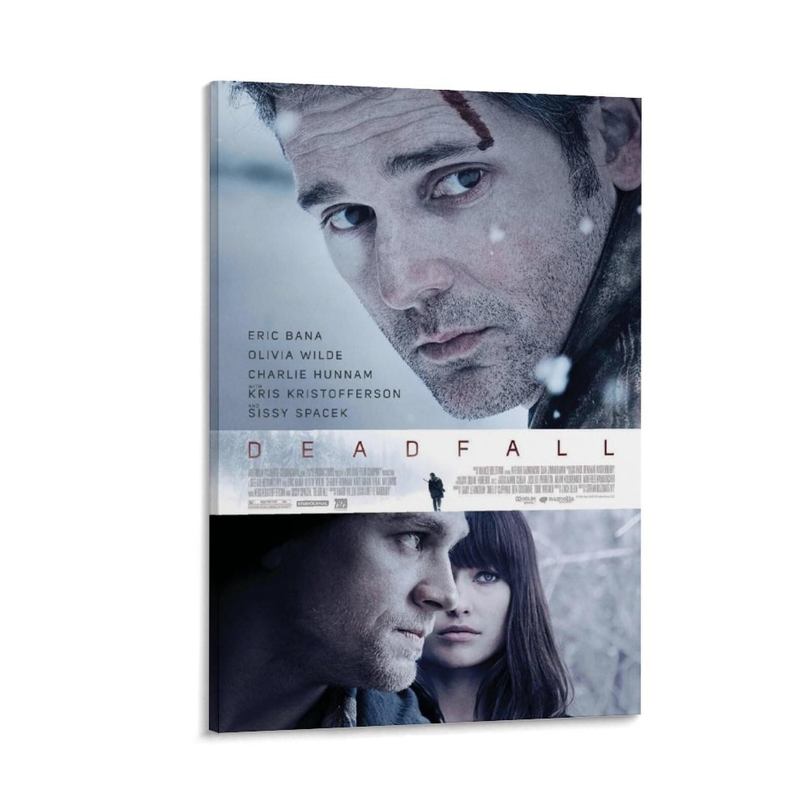 Deadfall Movie Poster 2 Artworks Canvas Poster Room Aesthetic Wall Art ...