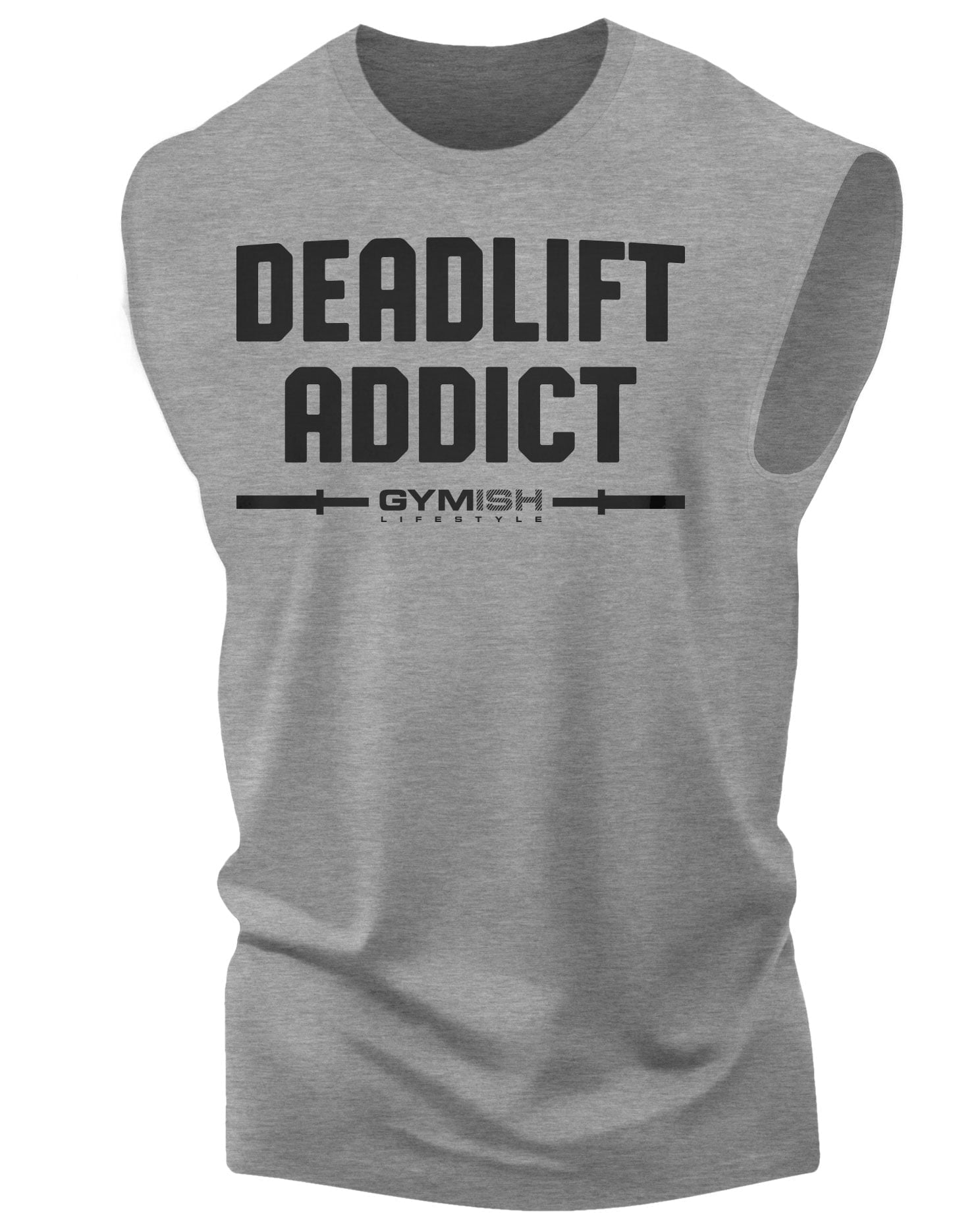 Deadlift Addict Workout Tank Top for Men – Funny Gym Shirt, Men’s Athletic Tee, Weightlifting ...
