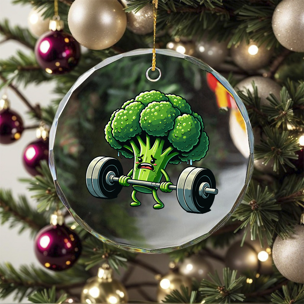 Deadlift Broccoli Gym Fitness Motivation Bodybuilding Ornament, Home ...