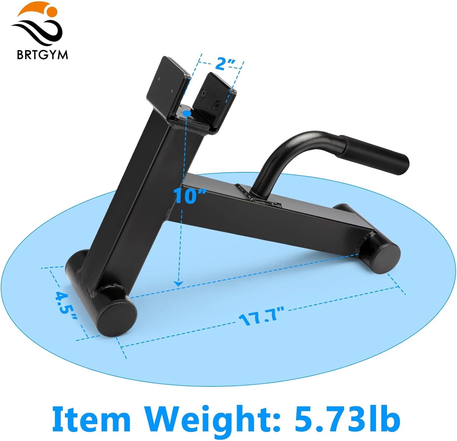 Deadlift Jack Barbell Stand, Carbon Steel Made, Easily Load and Unload ...