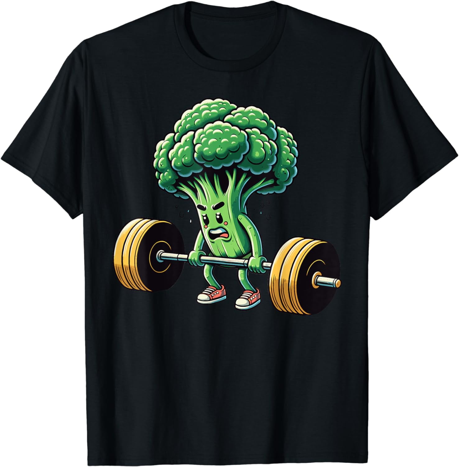Deadlift Tshirt Broccoli Gym Fitness Motivation Bodybuilding T-Shirt ...